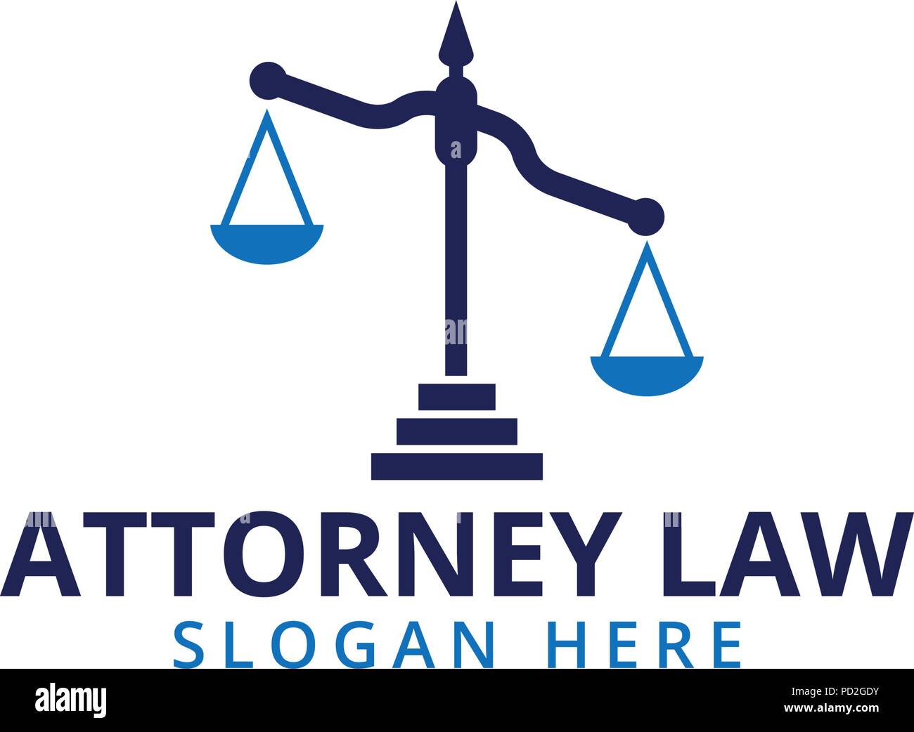 Attorney Scale Logo