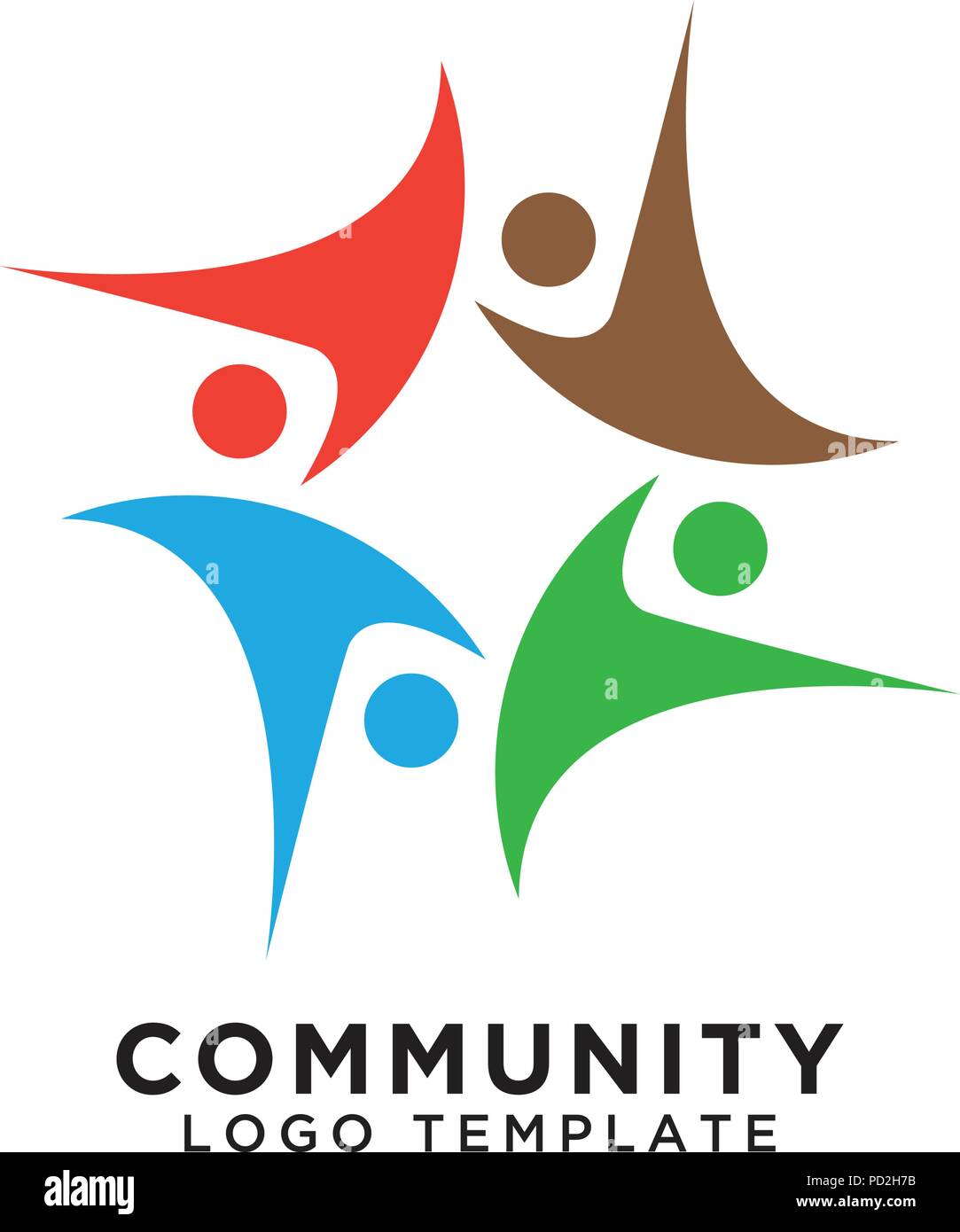 Non profit logo template hi-res stock photography and images - Alamy