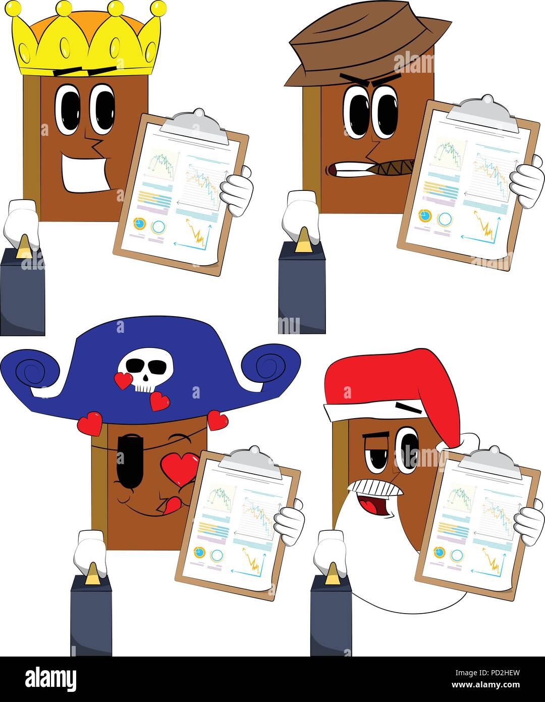 Expressions cartoon chart hi-res stock photography and images - Alamy