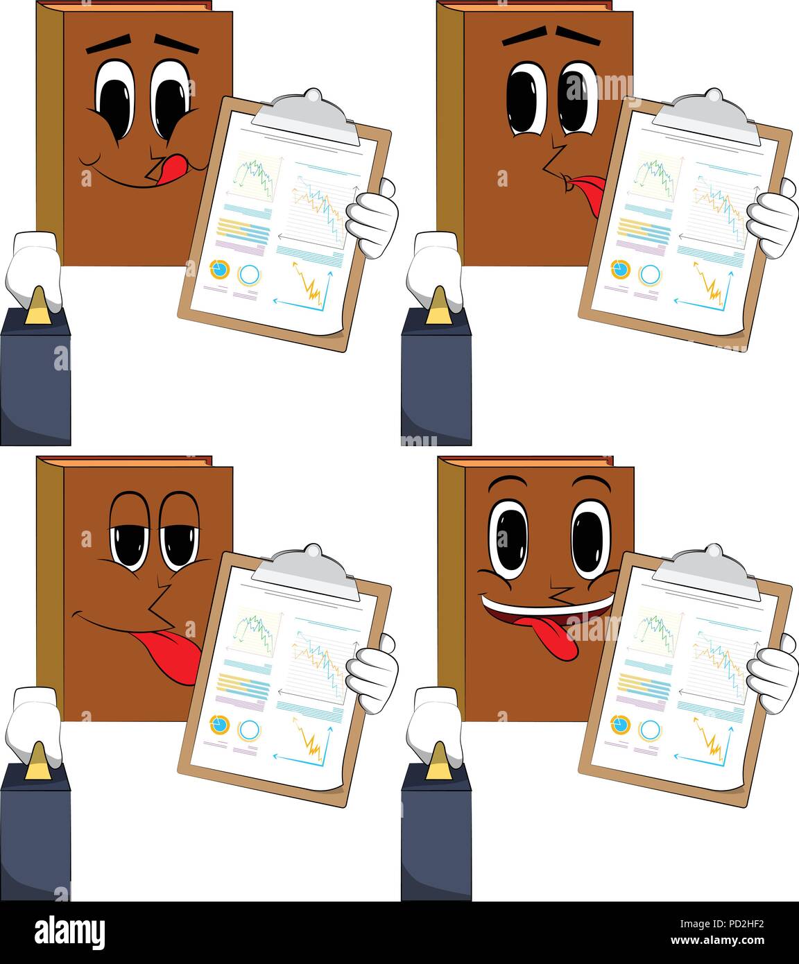 Expressions cartoon chart hi-res stock photography and images - Alamy