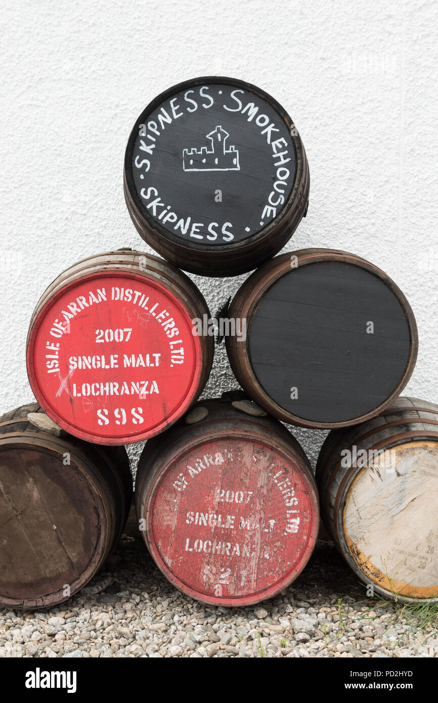 Skipness Smokehouse, Skipness Castle Estate, nr Tarbert, Scotland, UK ...