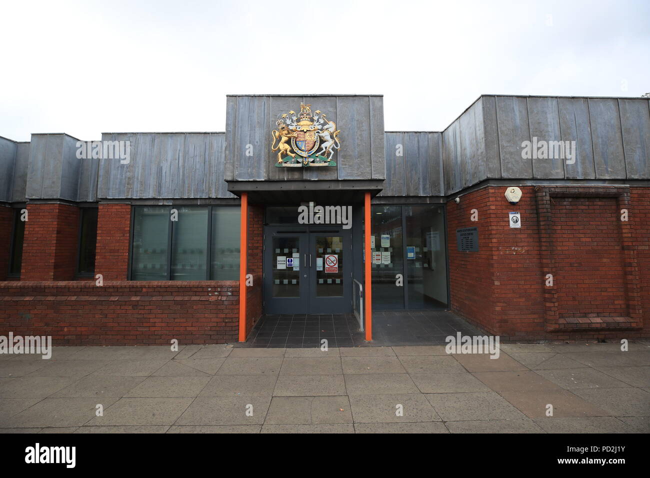 The exterior of North Staffordshire Magistrates' Court, in Newcastle ...