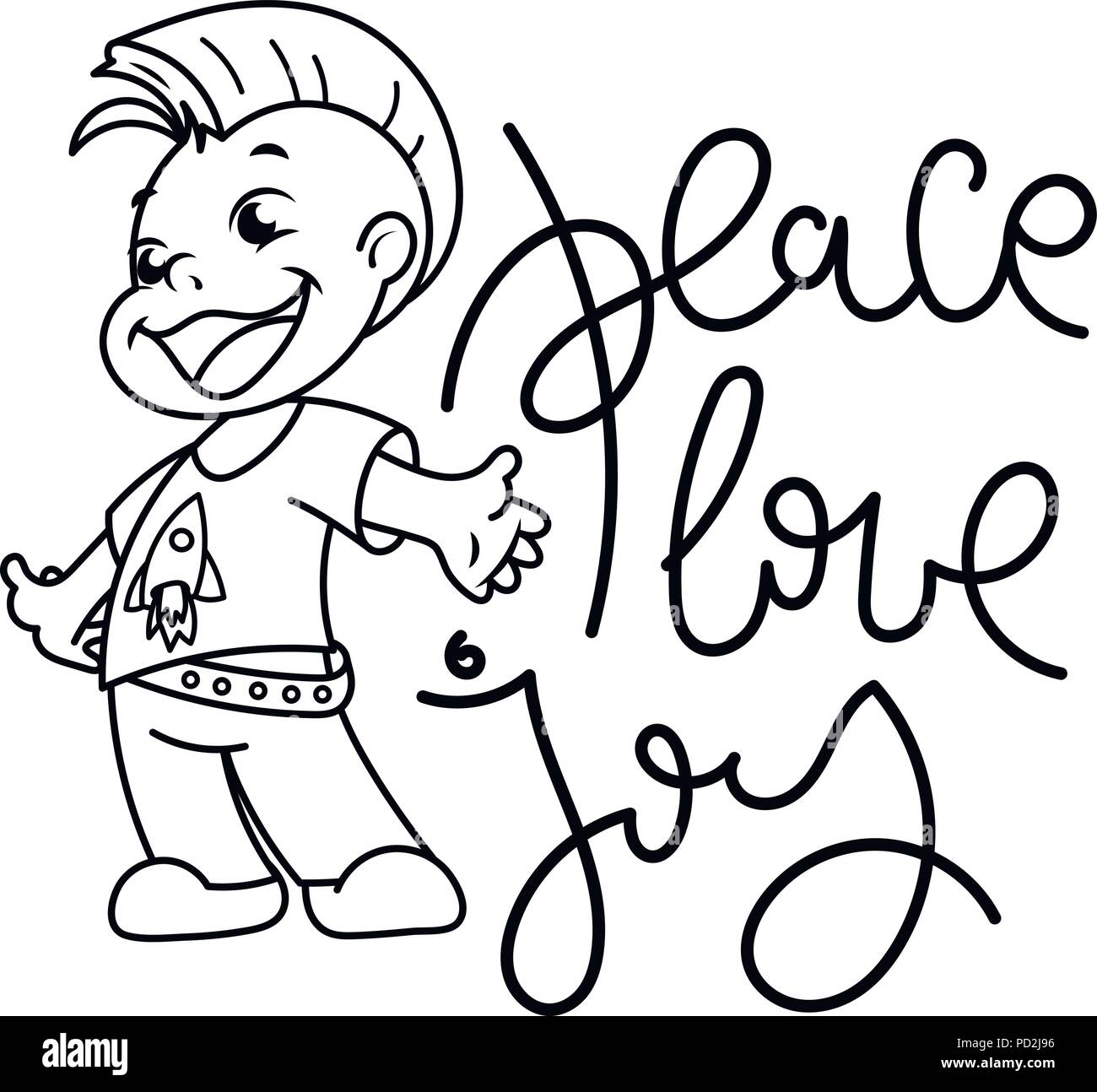 Punks In Love Drawing
