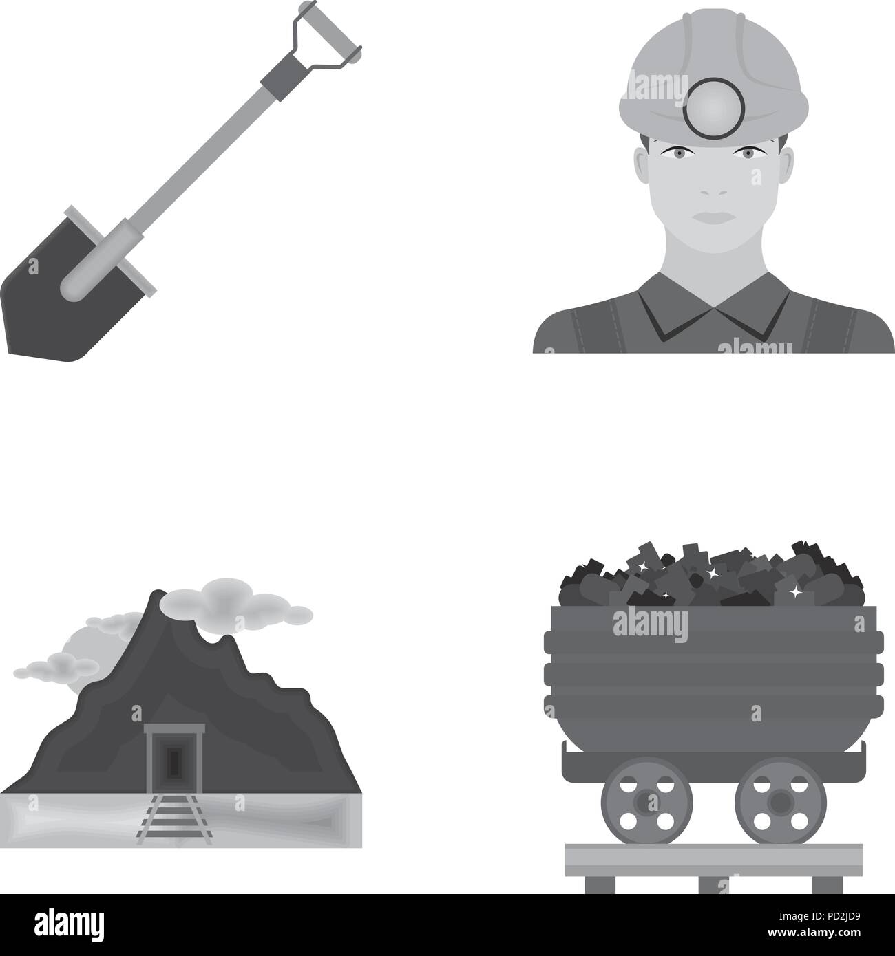 breed,business,coal,collection,equipment,fuel,icon,illustration ...