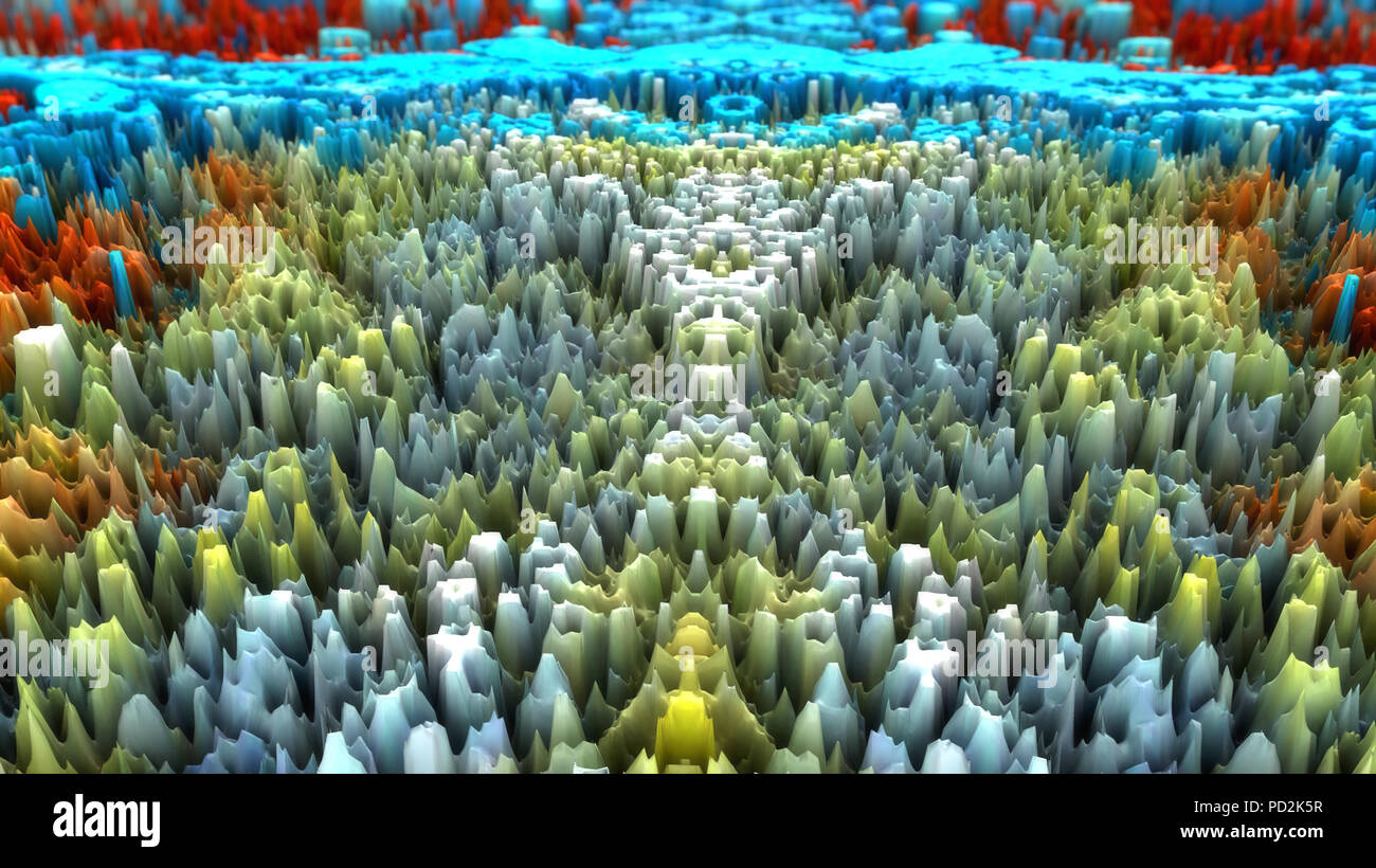 3d rendering. Abstract background and colors Stock Photo - Alamy