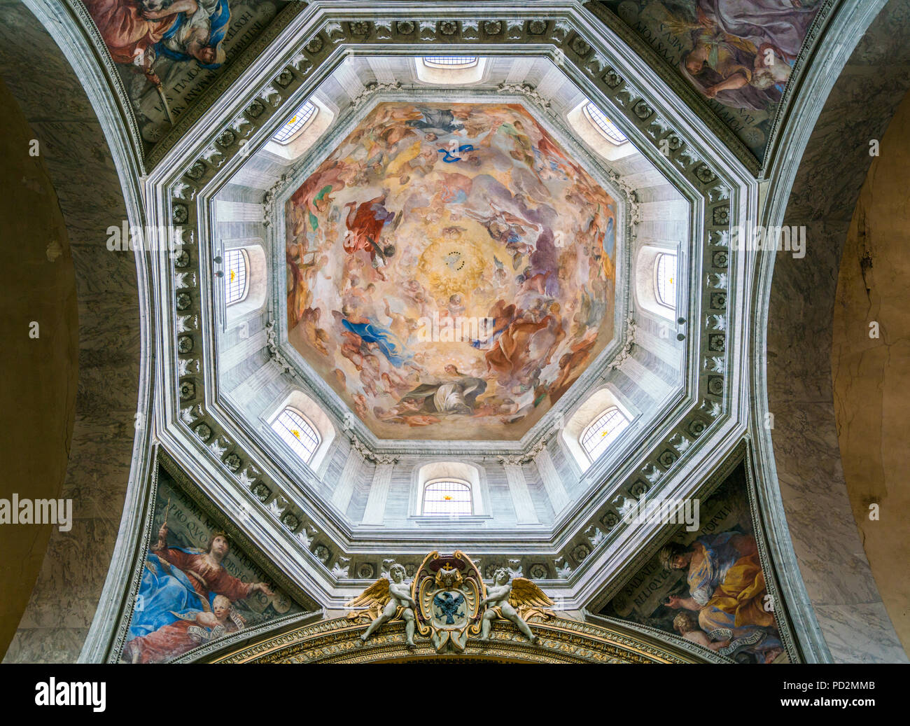 Chigi chapel at santa maria del popolo hi-res stock photography and ...