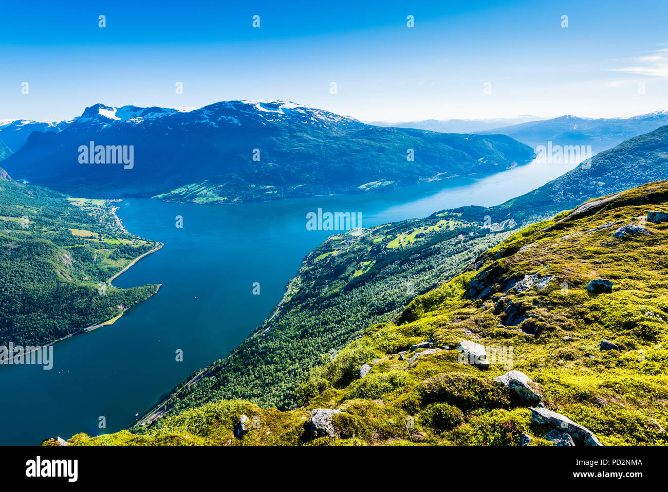 Olden norway view hi-res stock photography and images - Alamy