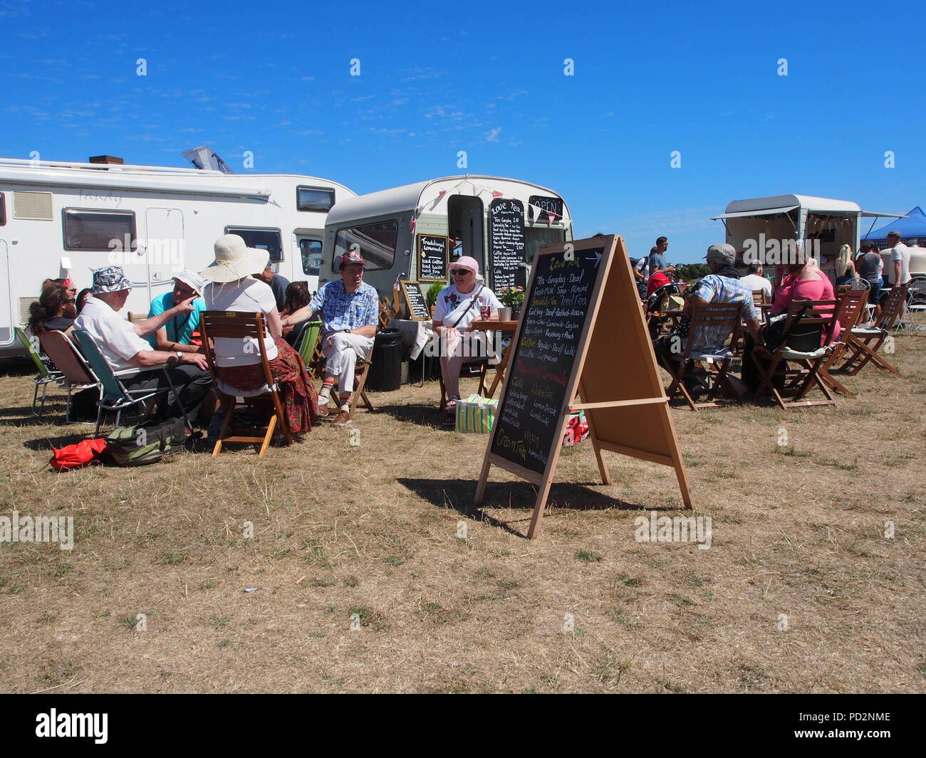 A pop up, mobile coffee shop Stock Photo - Alamy