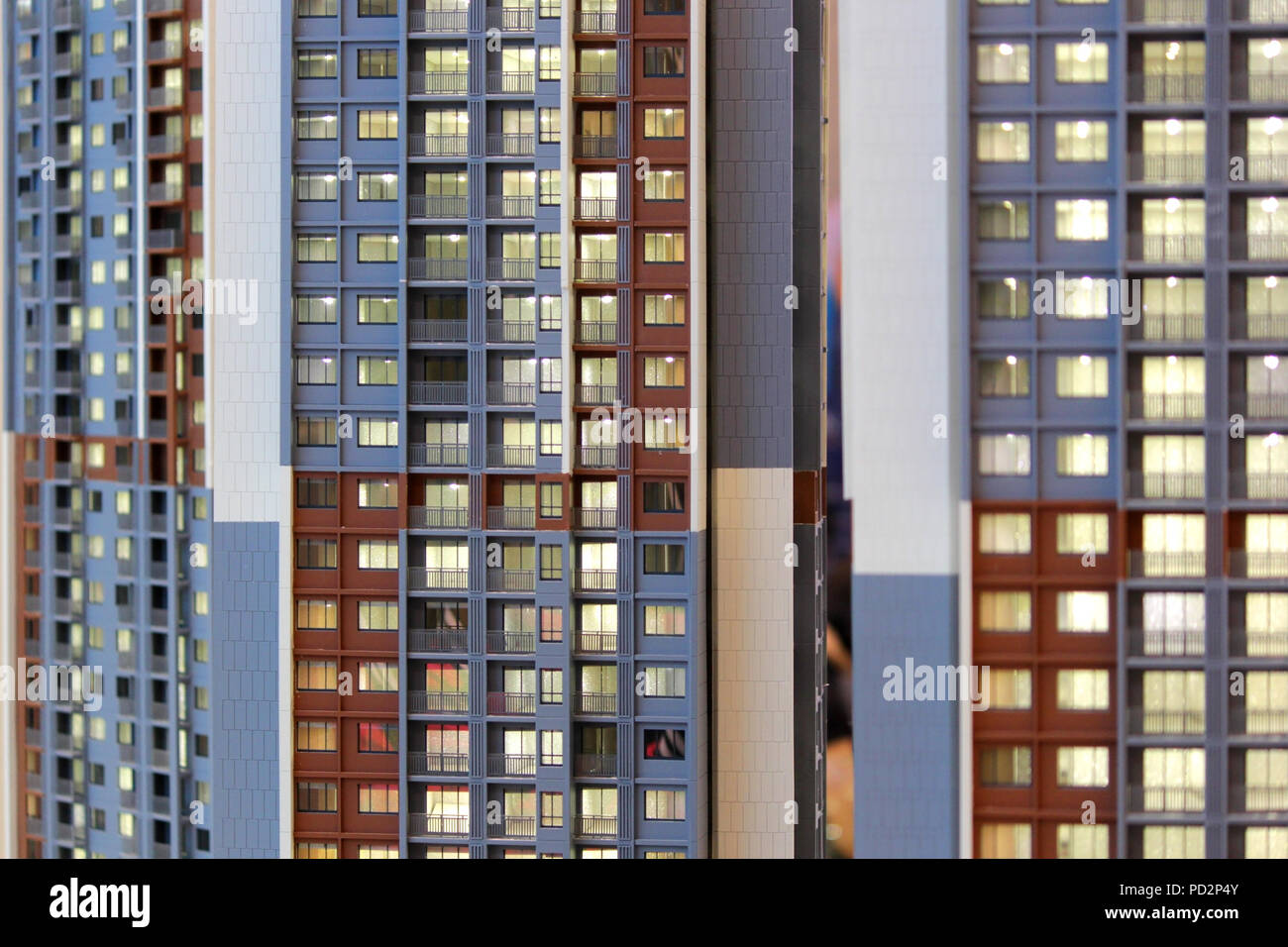 wall of modern building as architecture background Stock Photo - Alamy