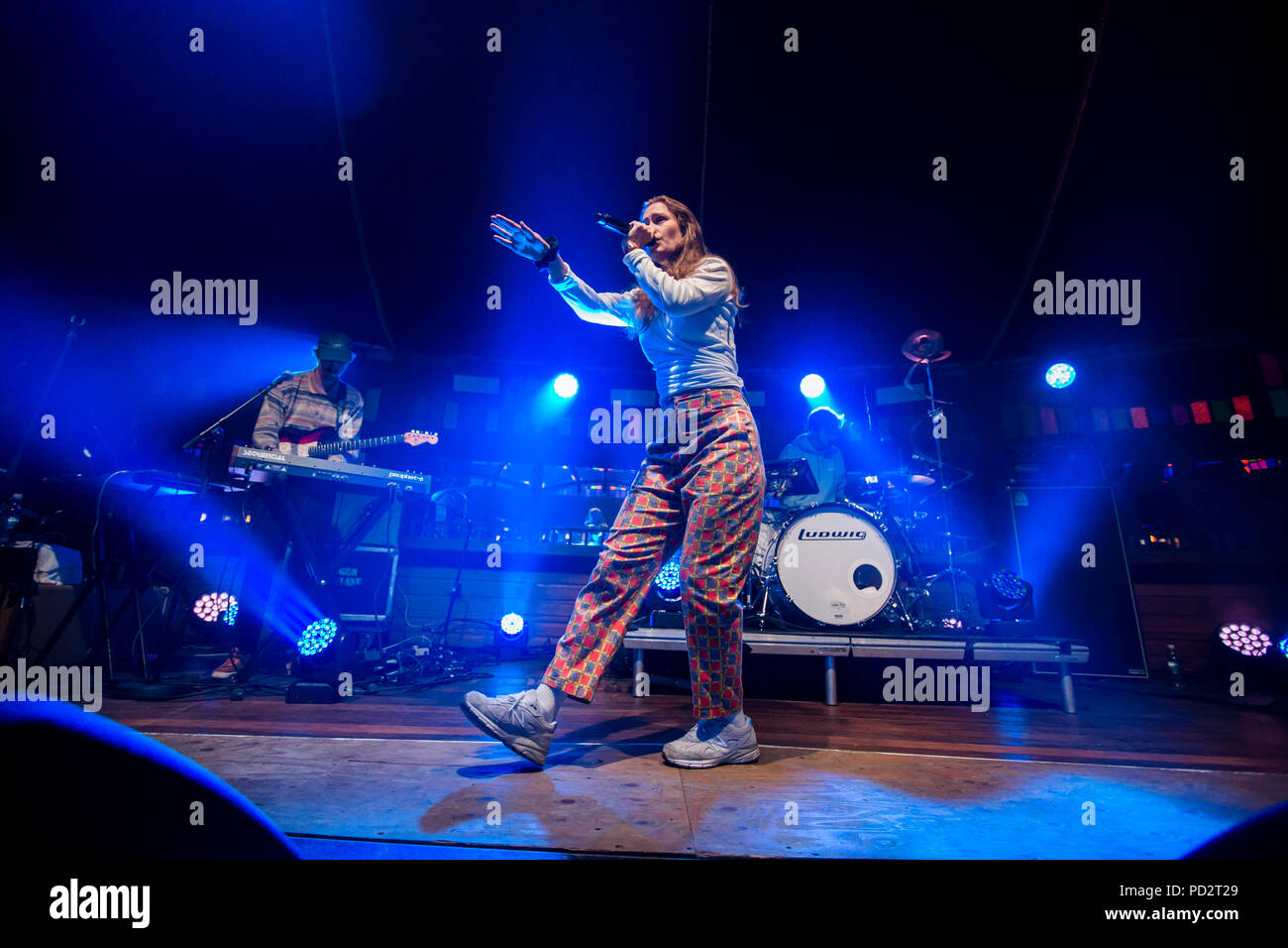 Norway, Bergen - June 14, 2018. The Norwegian singer, songwriter and ...