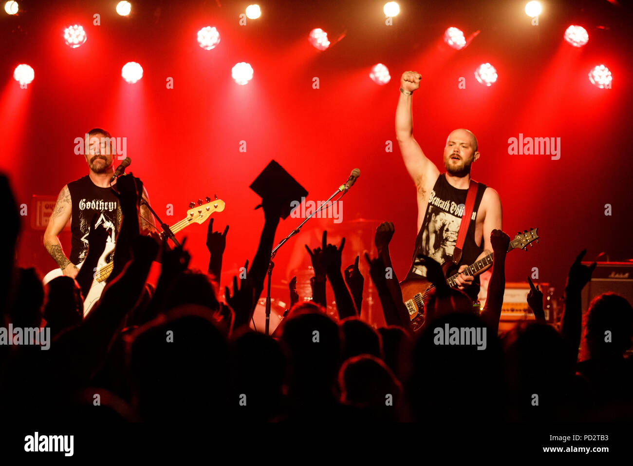 Denmark, Copenhagen - August 3, 2018. The American doom metal band ...