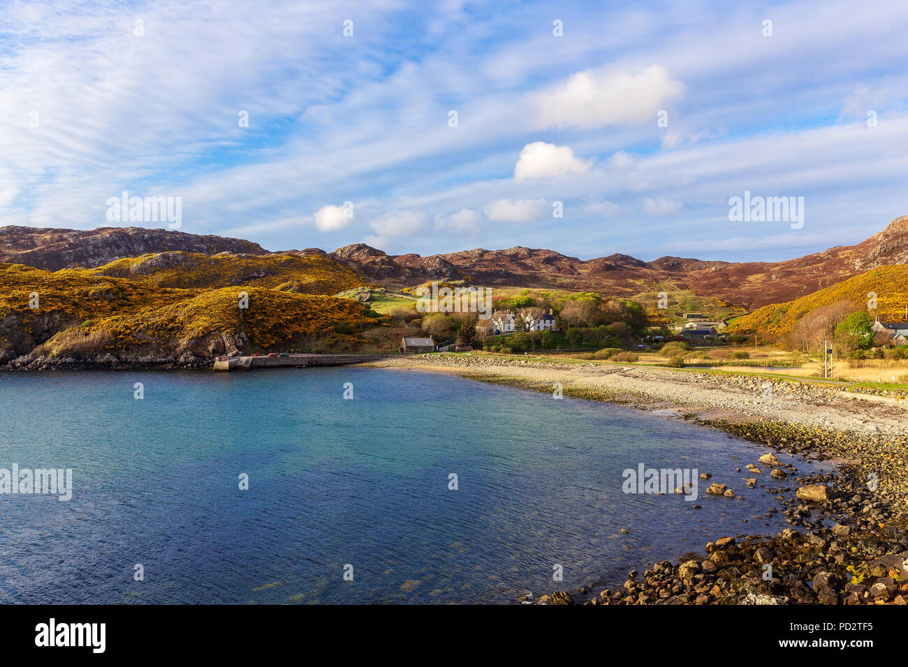 Village of scourie hi-res stock photography and images - Alamy