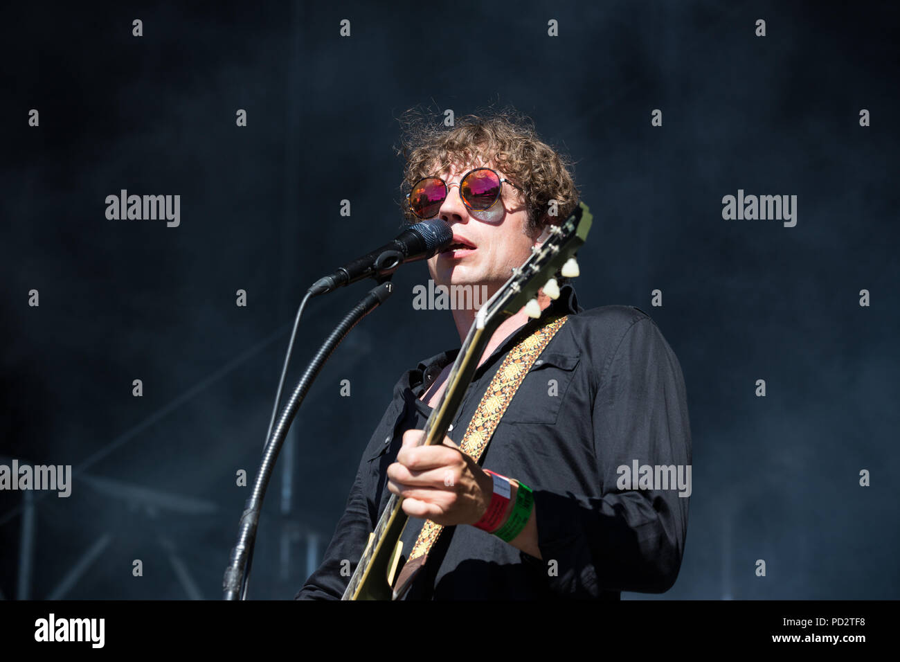 Norway, Fredrikstad - July 27, 2018. The Norwegian singer, songwriter ...