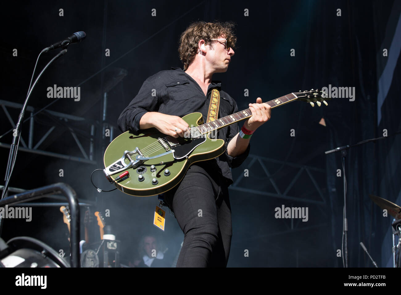 Norway, Fredrikstad - July 27, 2018. The Norwegian singer, songwriter ...