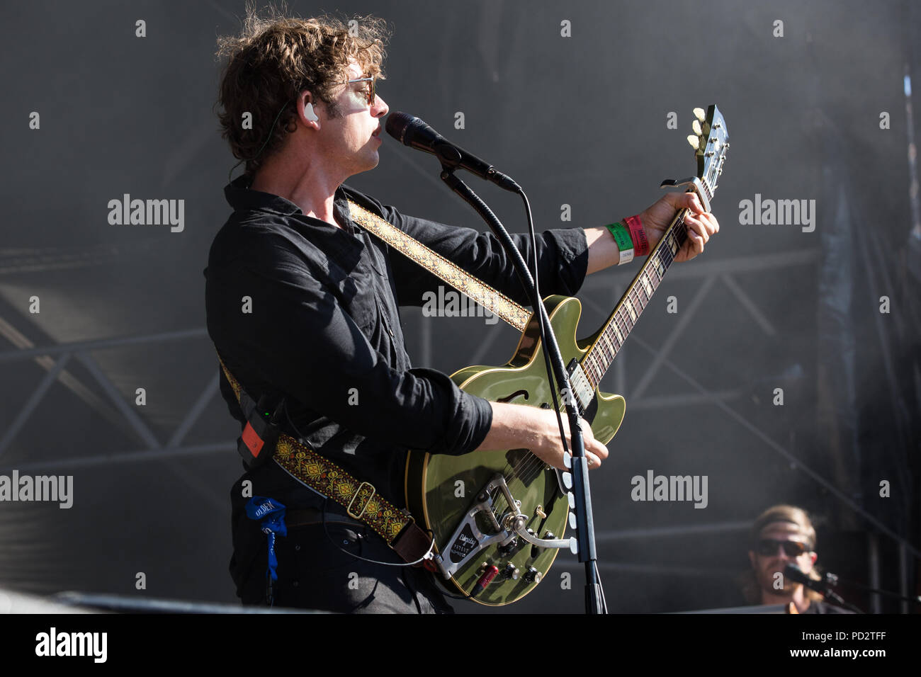 Norway, Fredrikstad - July 27, 2018. The Norwegian singer, songwriter ...