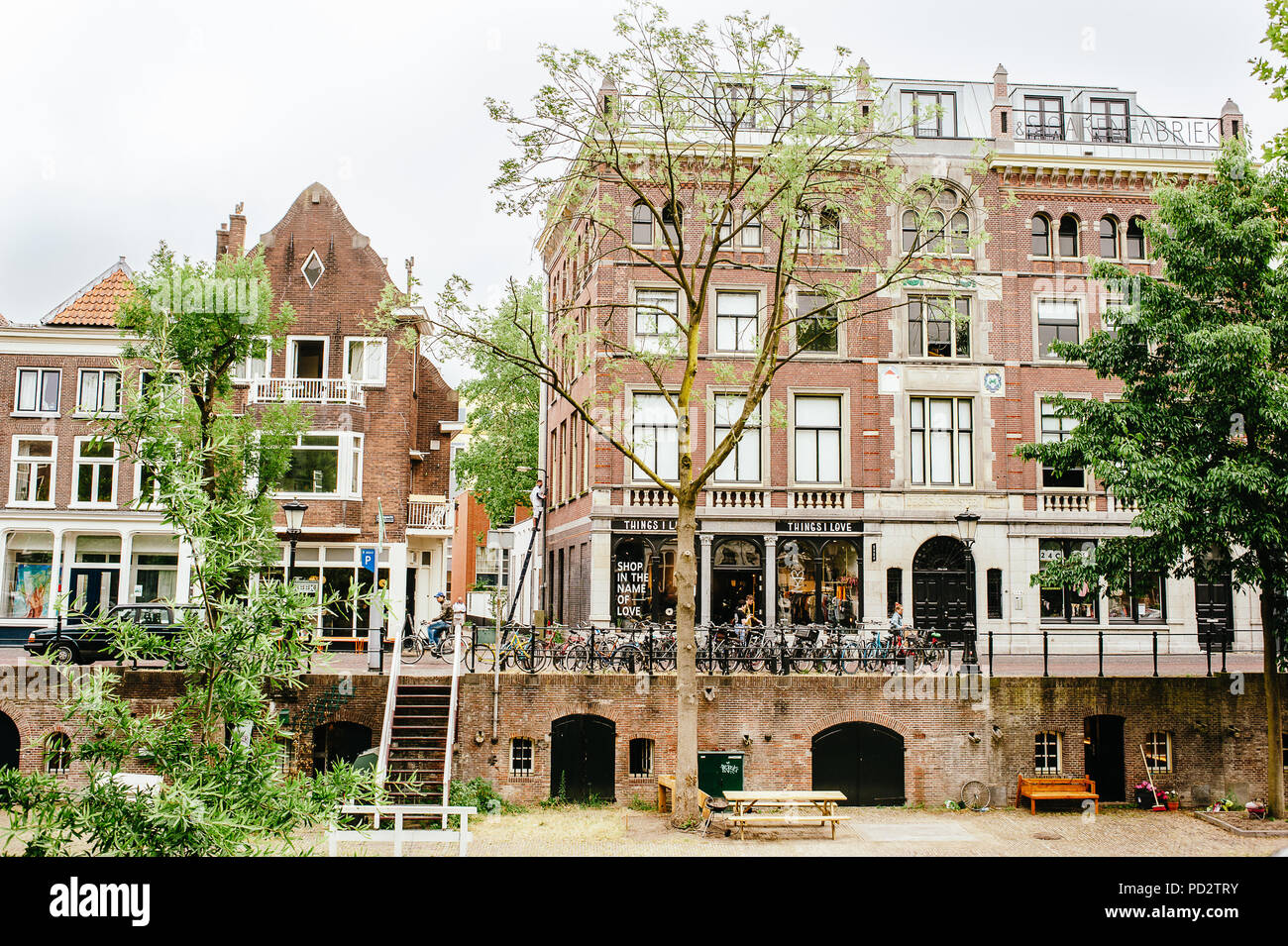Historic city center of Utrecht, The Netherlands Stock Photo - Alamy