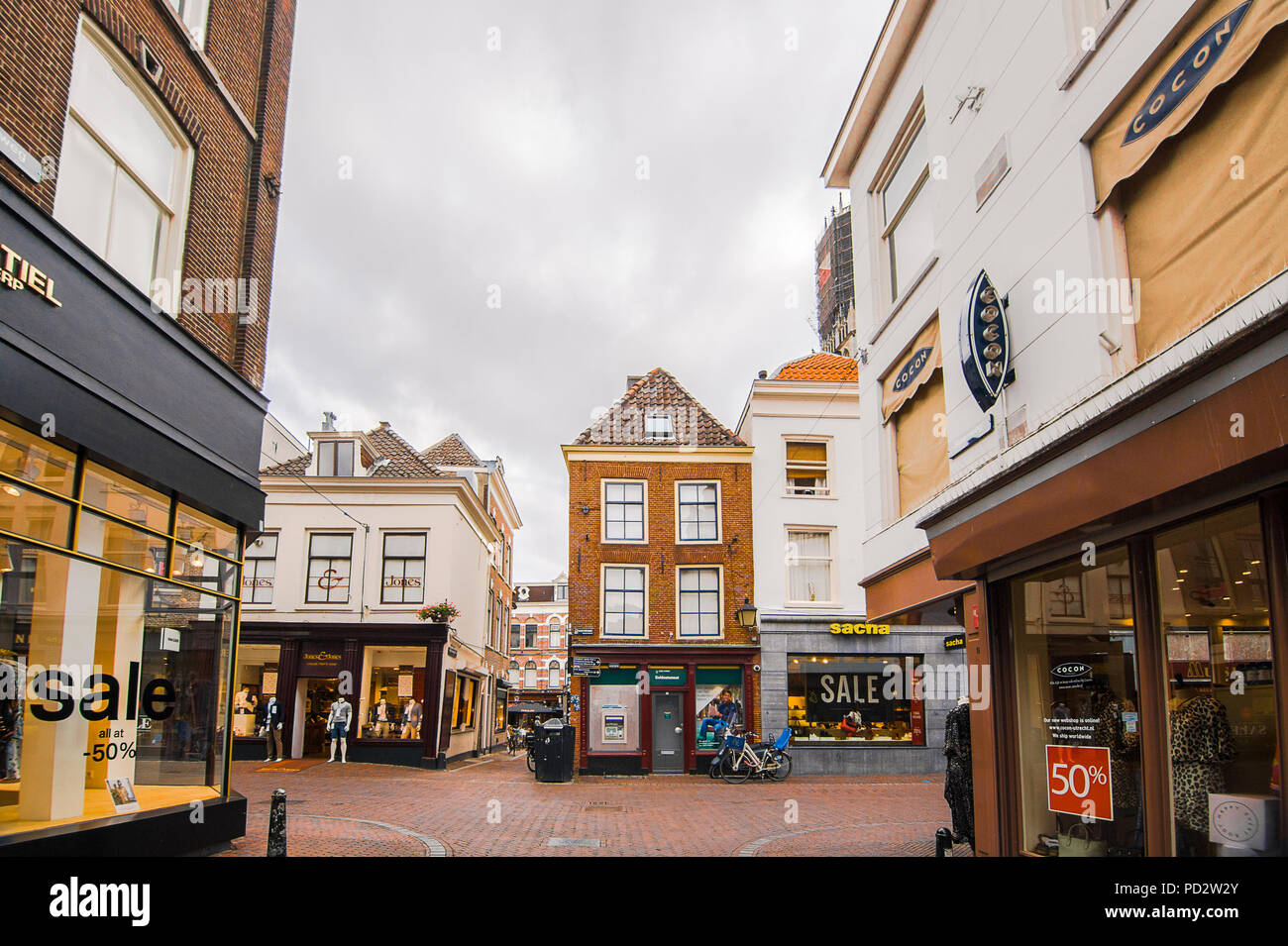 Historic city center of Utrecht, The Netherlands Stock Photo - Alamy