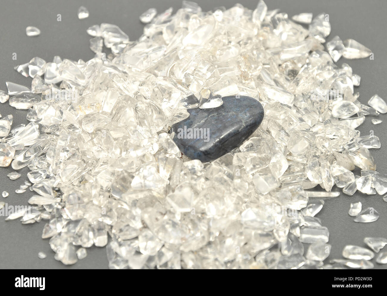 Detailed and colorful image of dumortierite mineral Stock Photo - Alamy