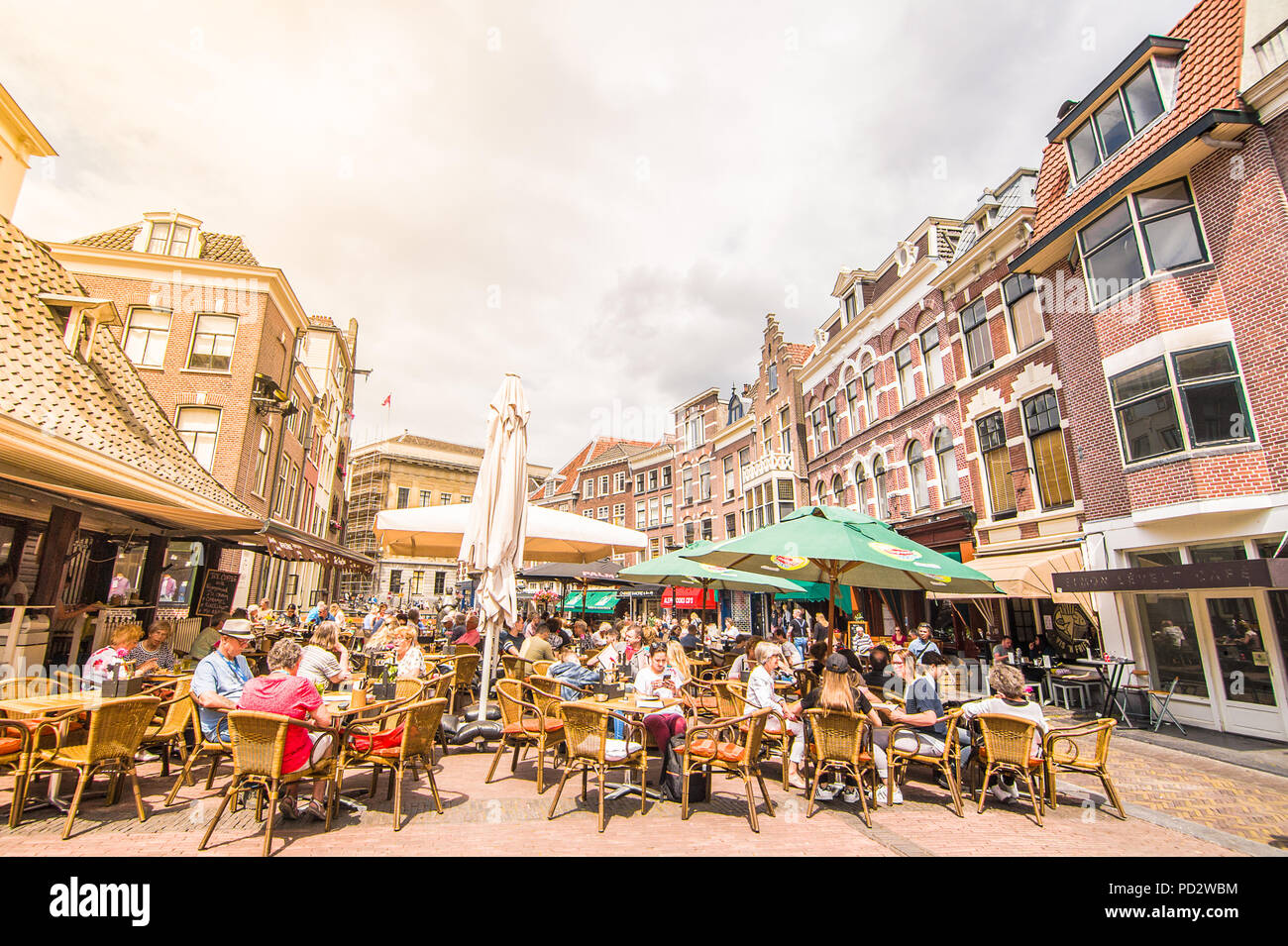 Historic city center of Utrecht, The Netherlands Stock Photo - Alamy