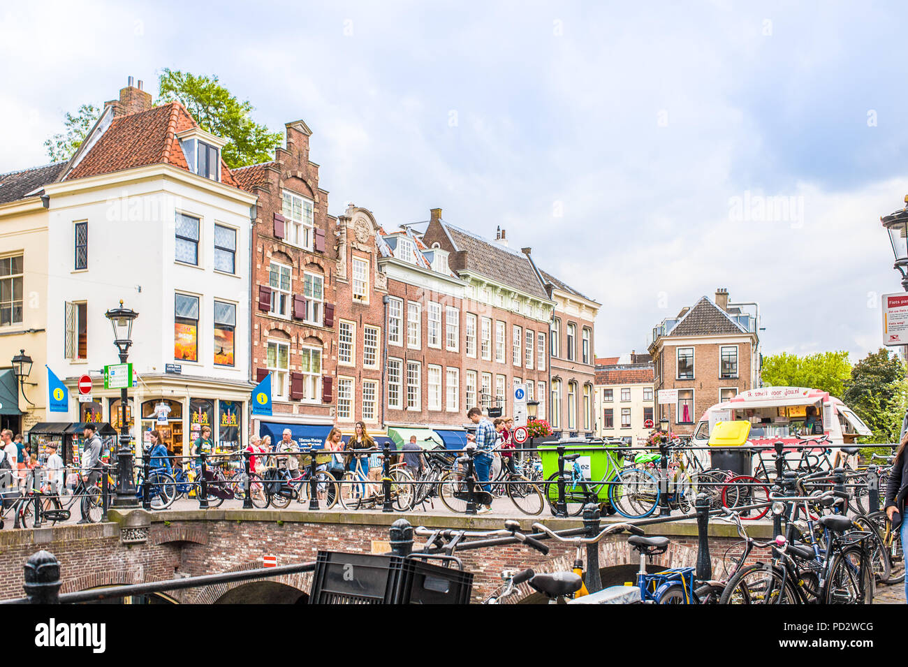 Historic city center of Utrecht, The Netherlands Stock Photo - Alamy