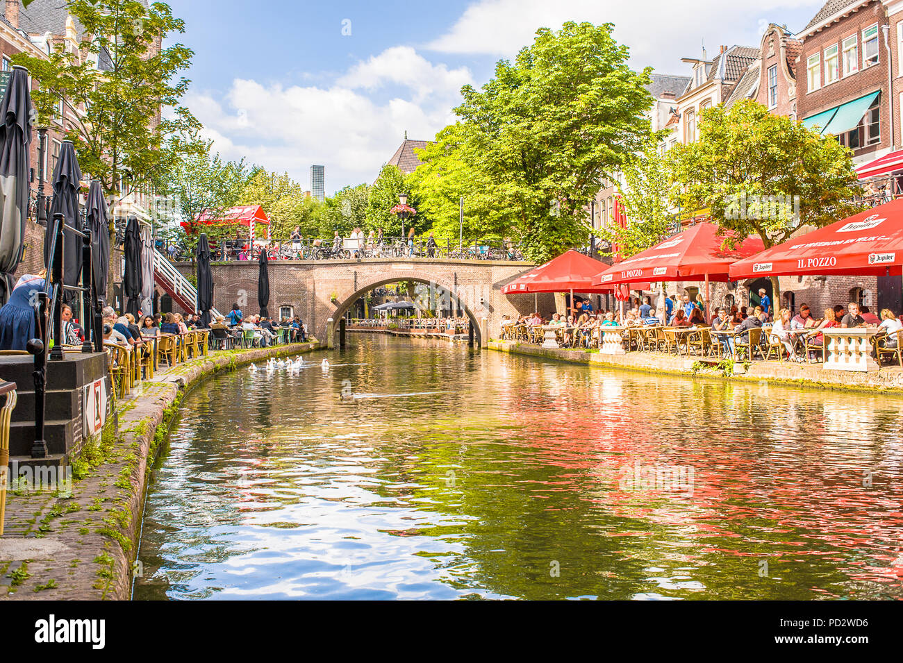 Historic city center of Utrecht, The Netherlands Stock Photo - Alamy