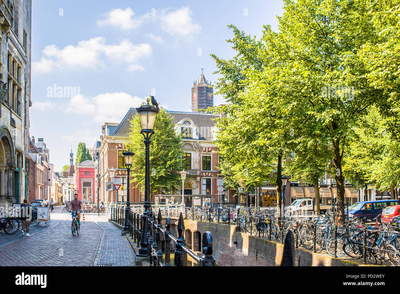 Historic city center of Utrecht, The Netherlands Stock Photo - Alamy