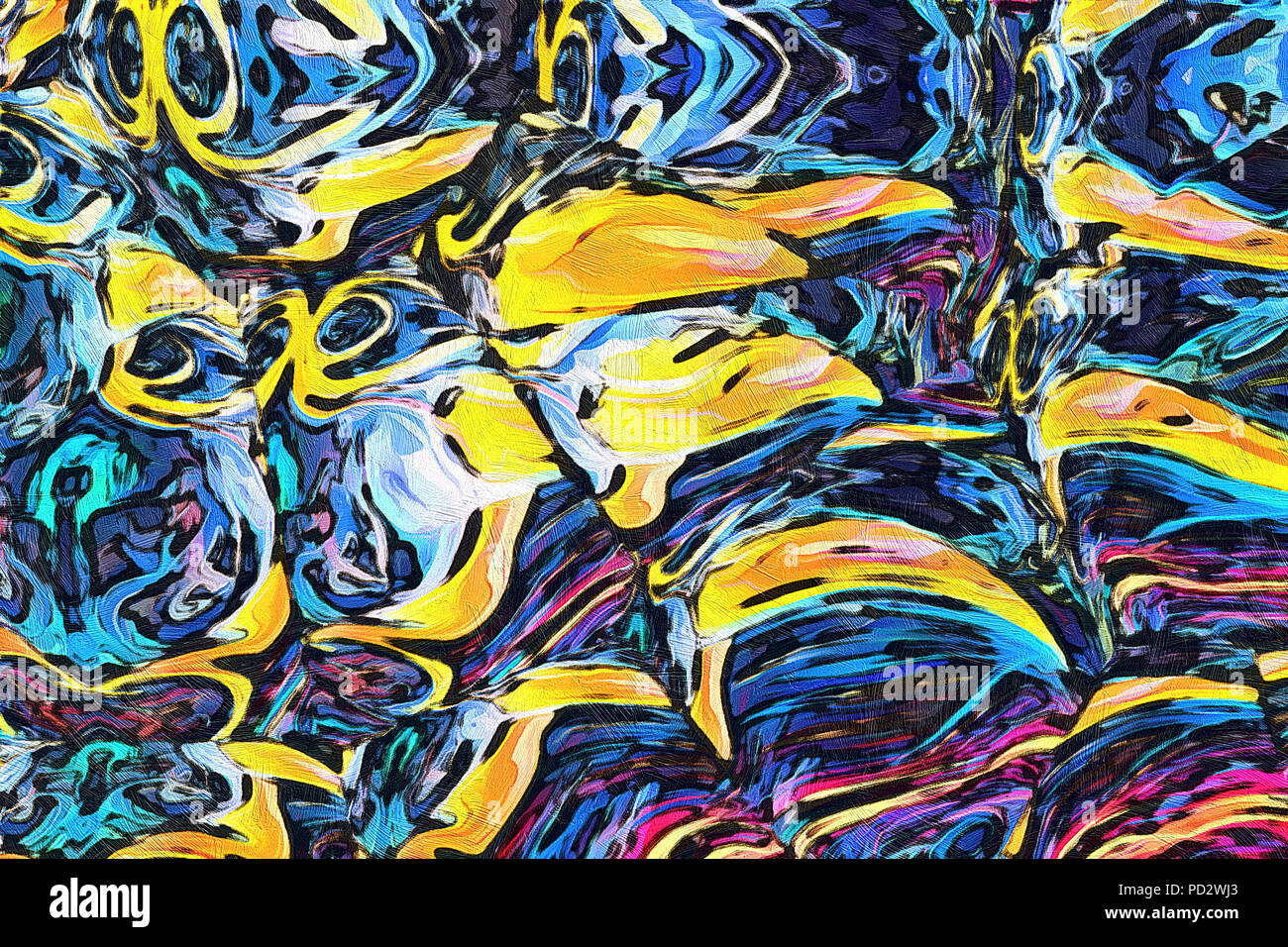 Oil painting abstract background in fashion impressionism style. Hand ...