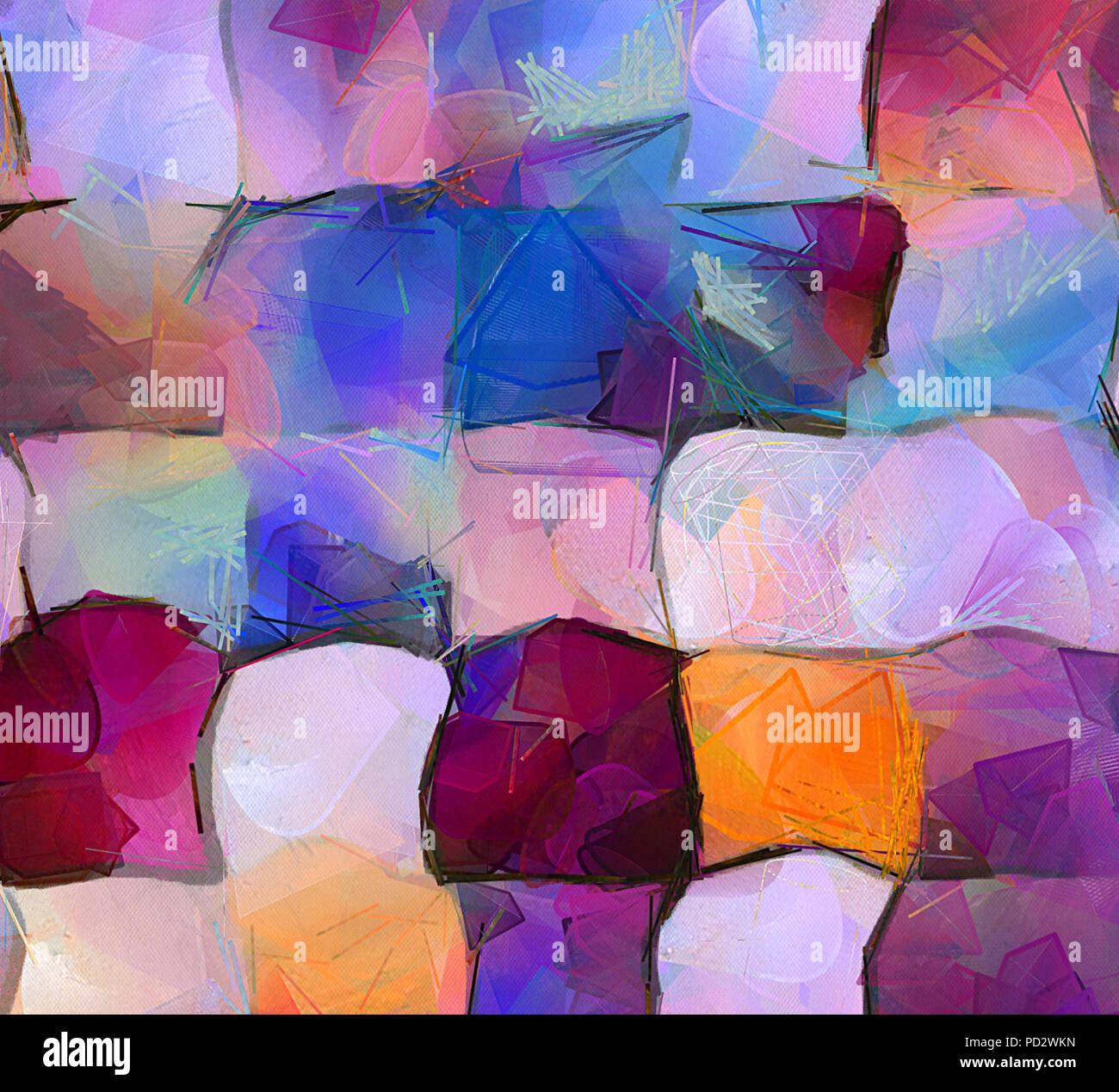 Oil painting abstract background in fashion impressionism style. Hand ...