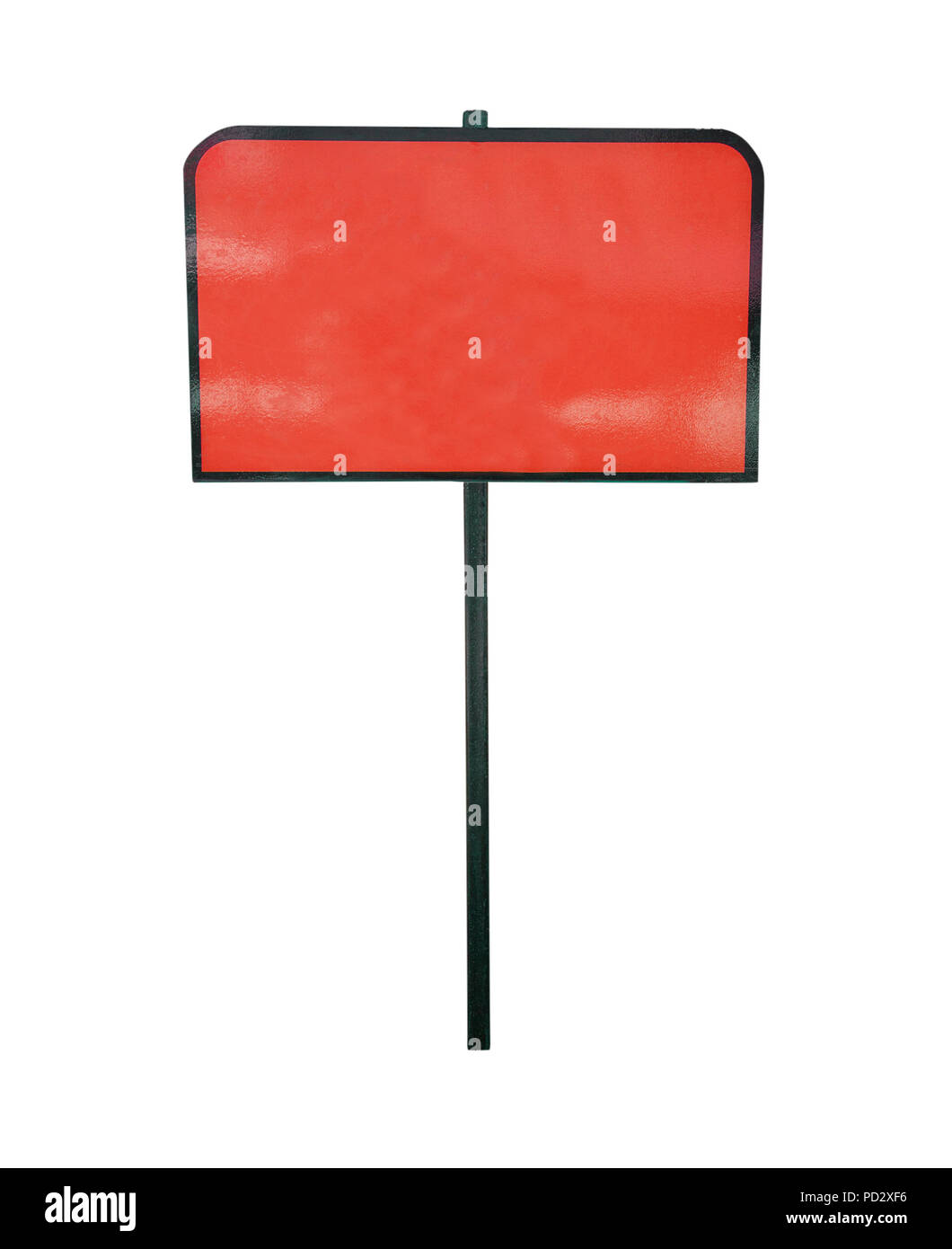 Plaque on post Cut Out Stock Images & Pictures - Alamy