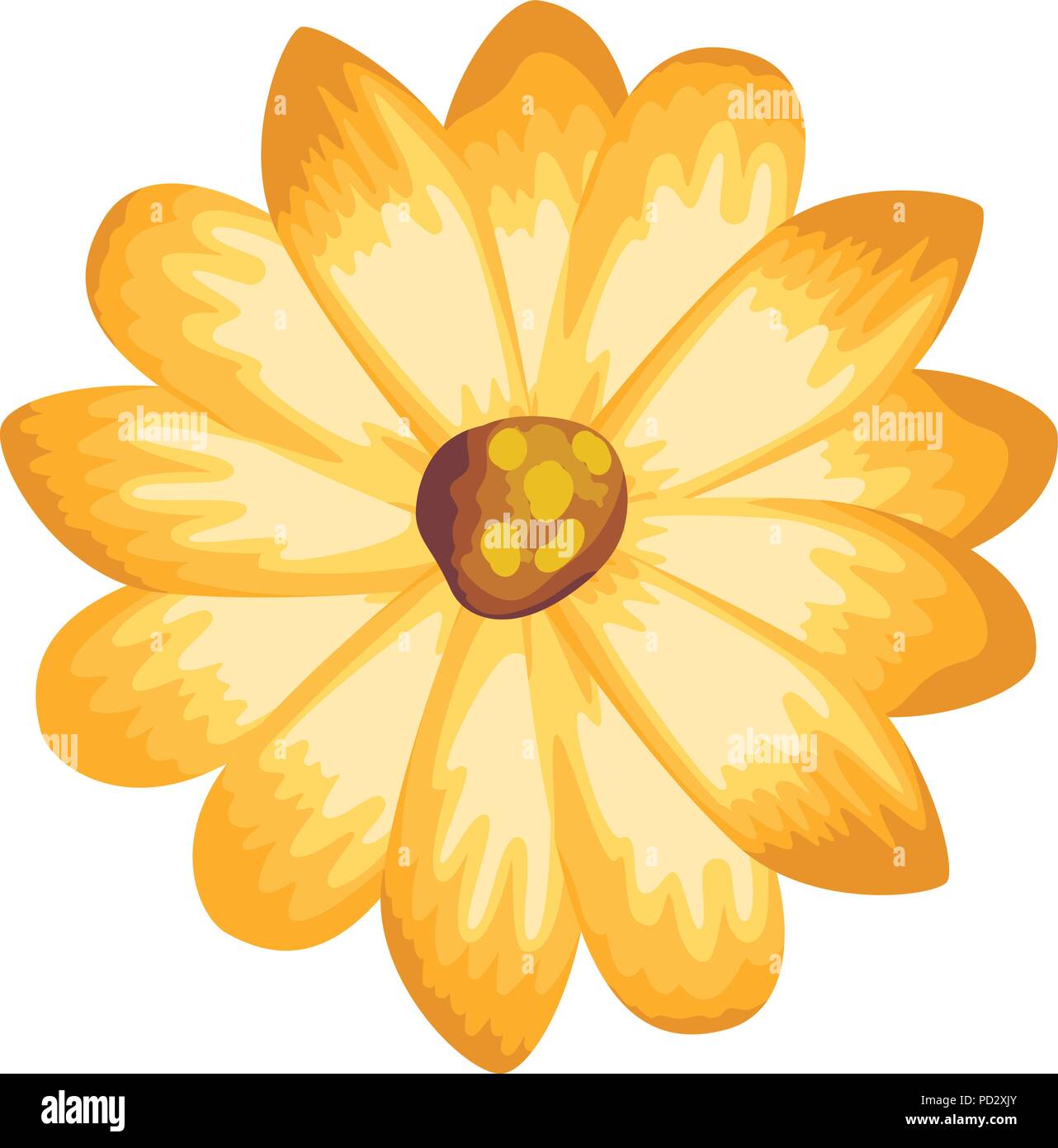 beautiful flower garden icon Stock Vector Image & Art - Alamy