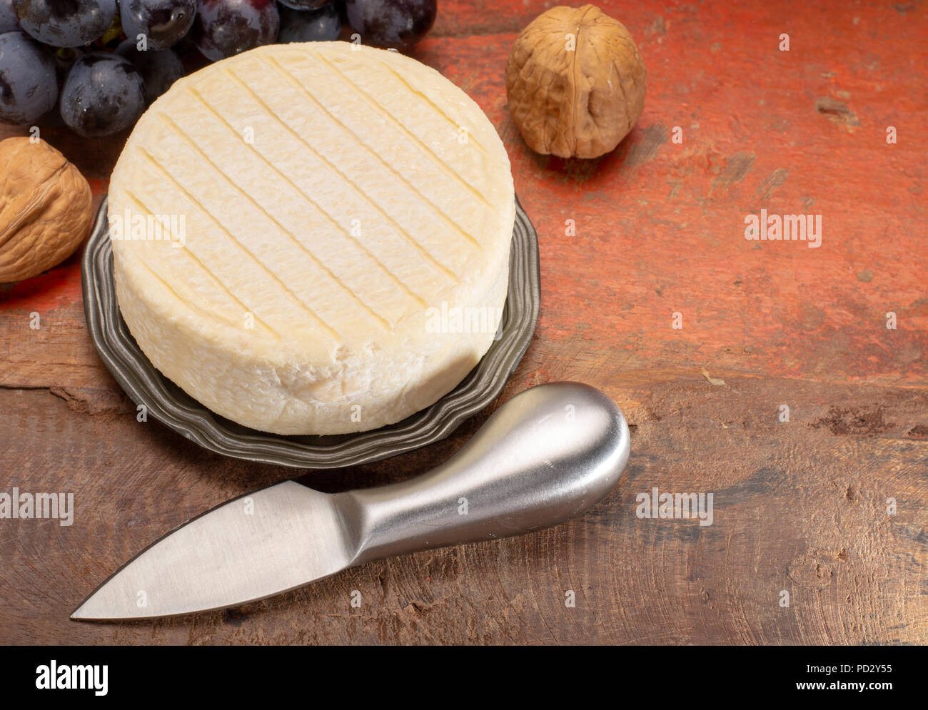 Munster of Pied Angloys, moist, soft, creamy with strong taste, surface ...