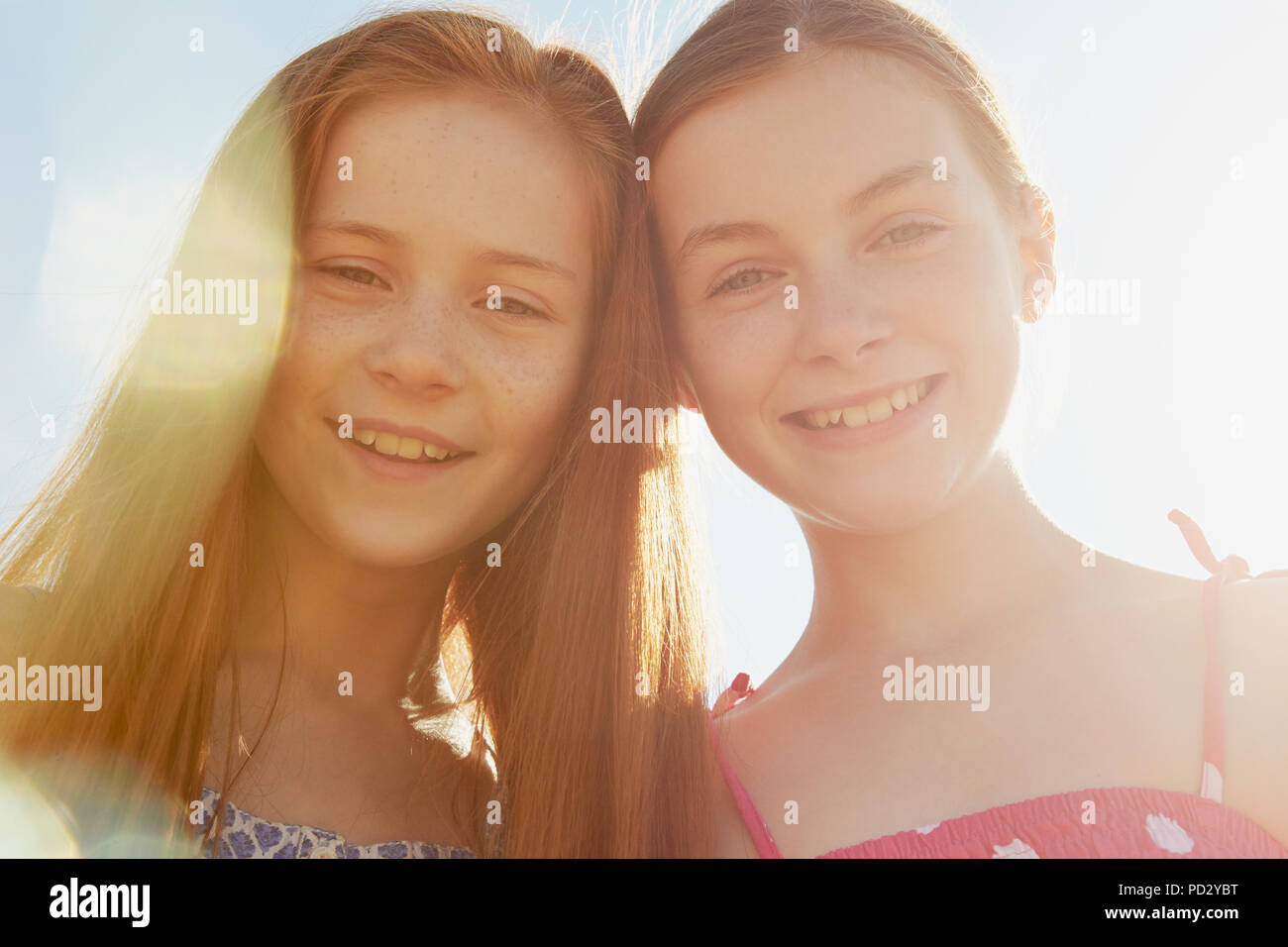 Girl 10 smiles hi-res stock photography and images - Alamy