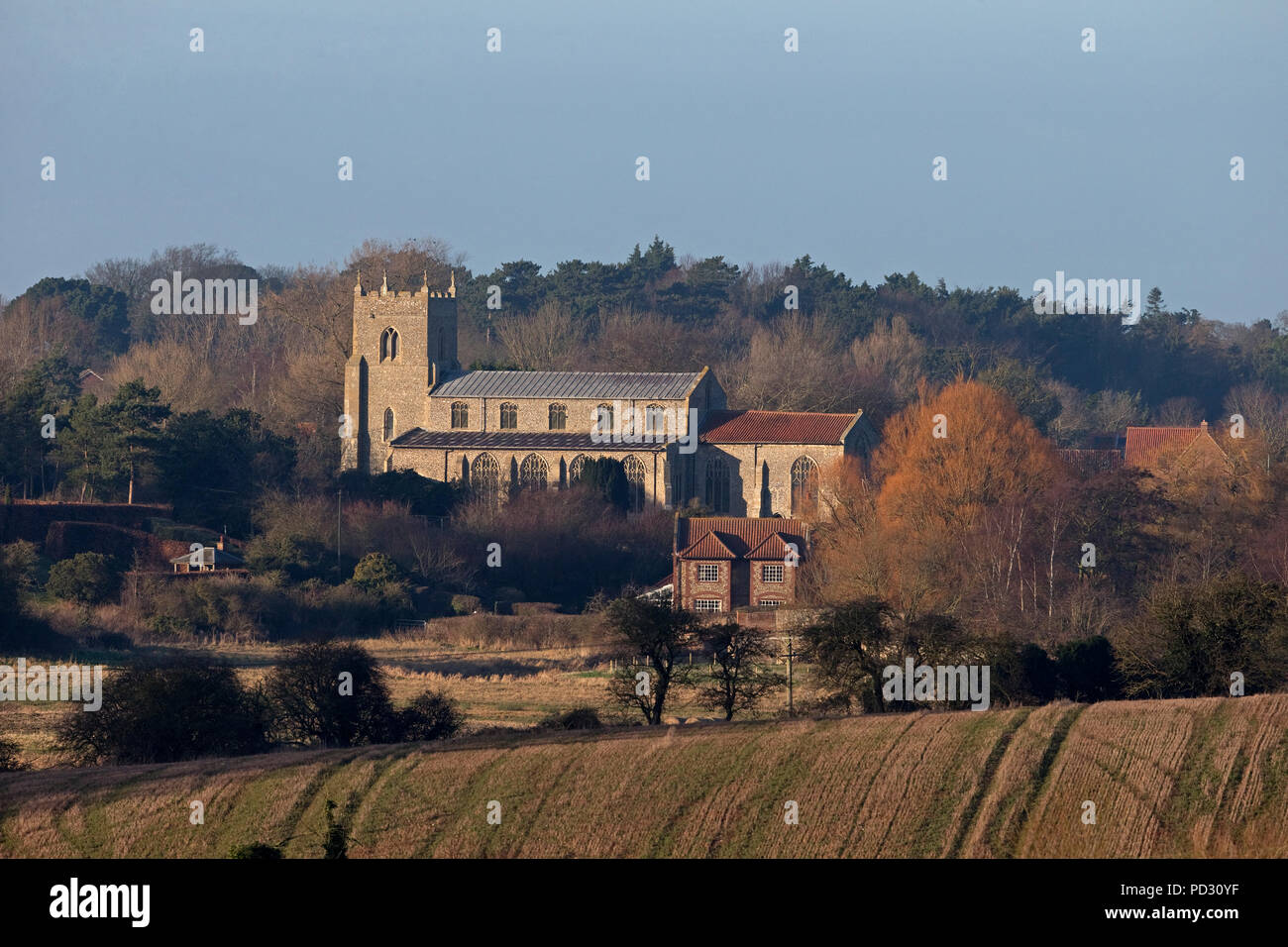Wiveton church Norfolk Stock Photo - Alamy