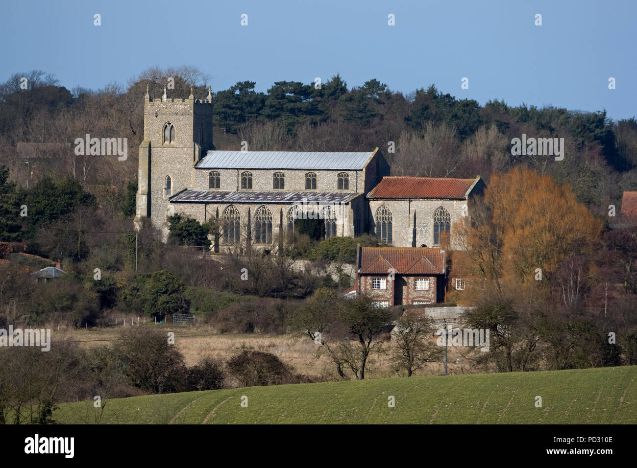 Wiveton church Norfolk Stock Photo - Alamy