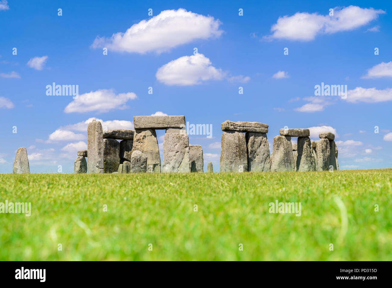 Landscape of Stonehenge England United Kingdom, UNESCO World heritage ...