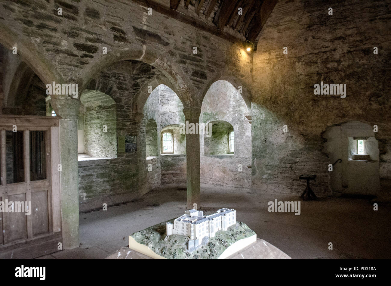 Berry Pomeroy Castle, Devon Stock Photo - Alamy