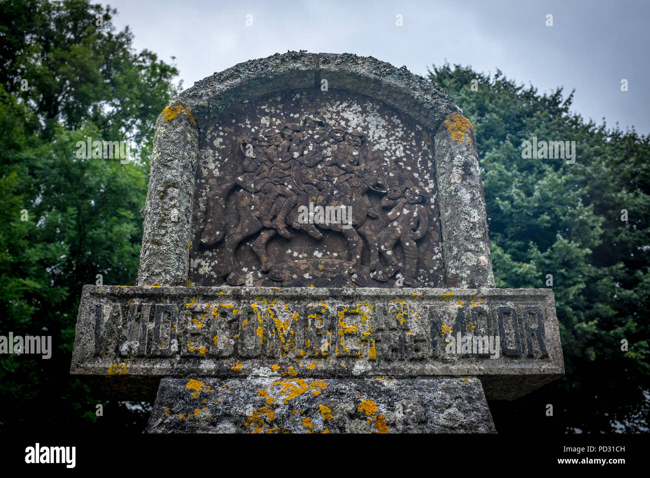 Widdecombe In The Moor, Devon Stock Photo - Alamy