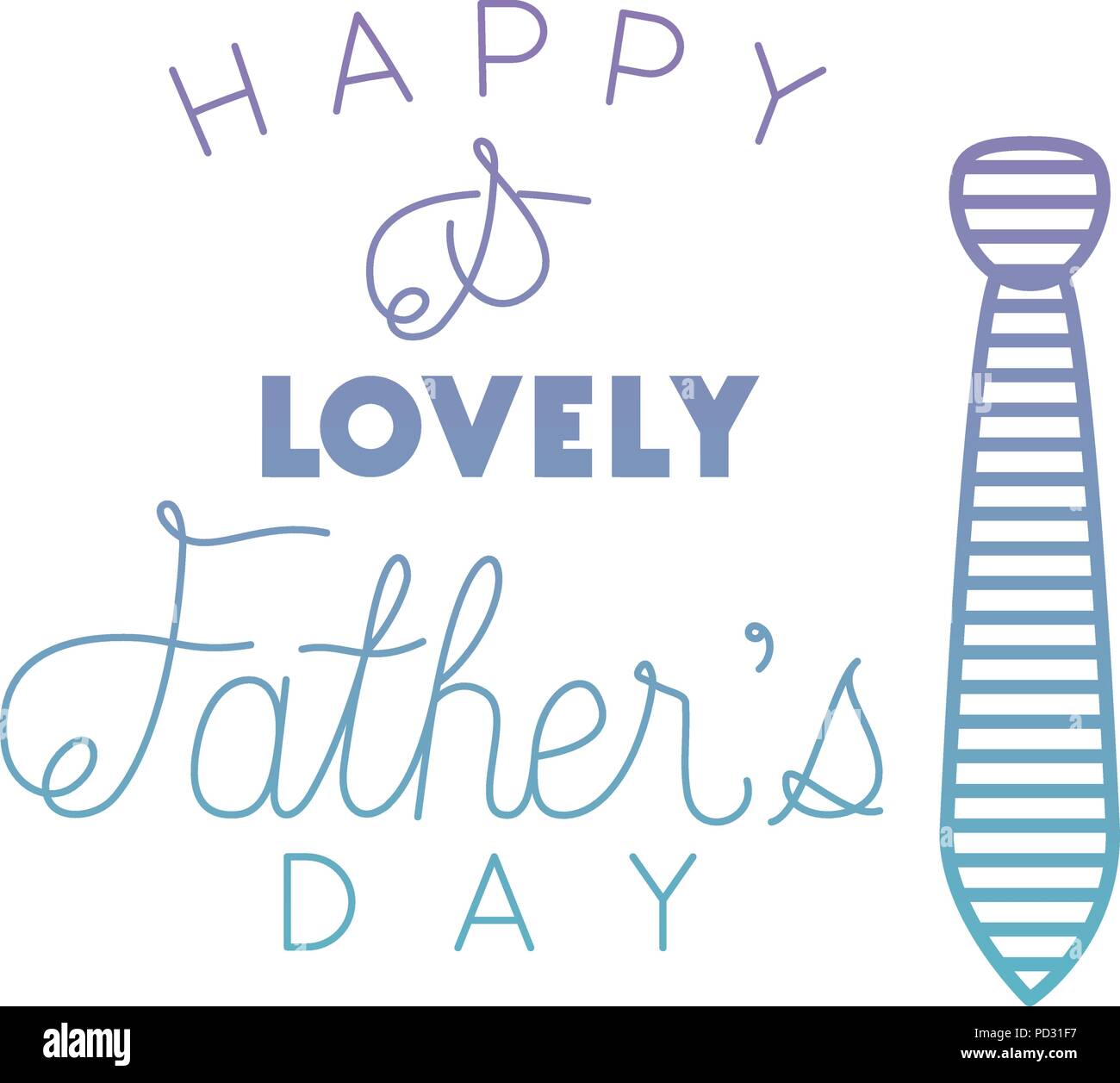 Fathers day handmade font hi-res stock photography and images - Alamy