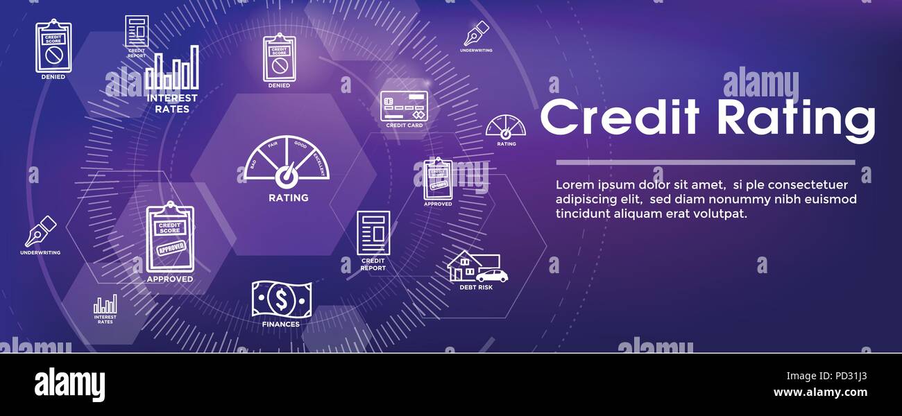 Loan charge banner Stock Vector Images - Alamy