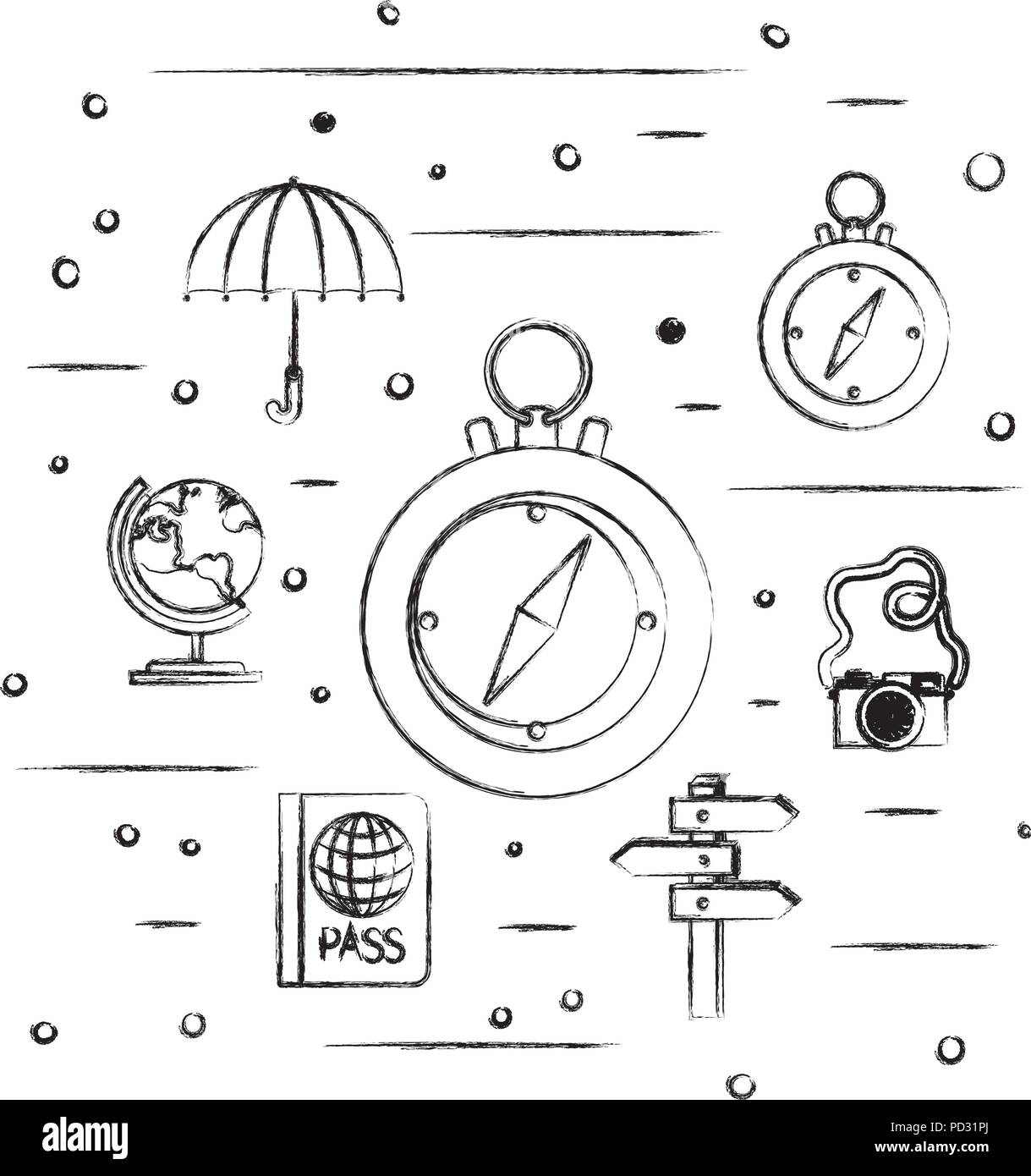 Tour guide pictogram hi-res stock photography and images - Alamy