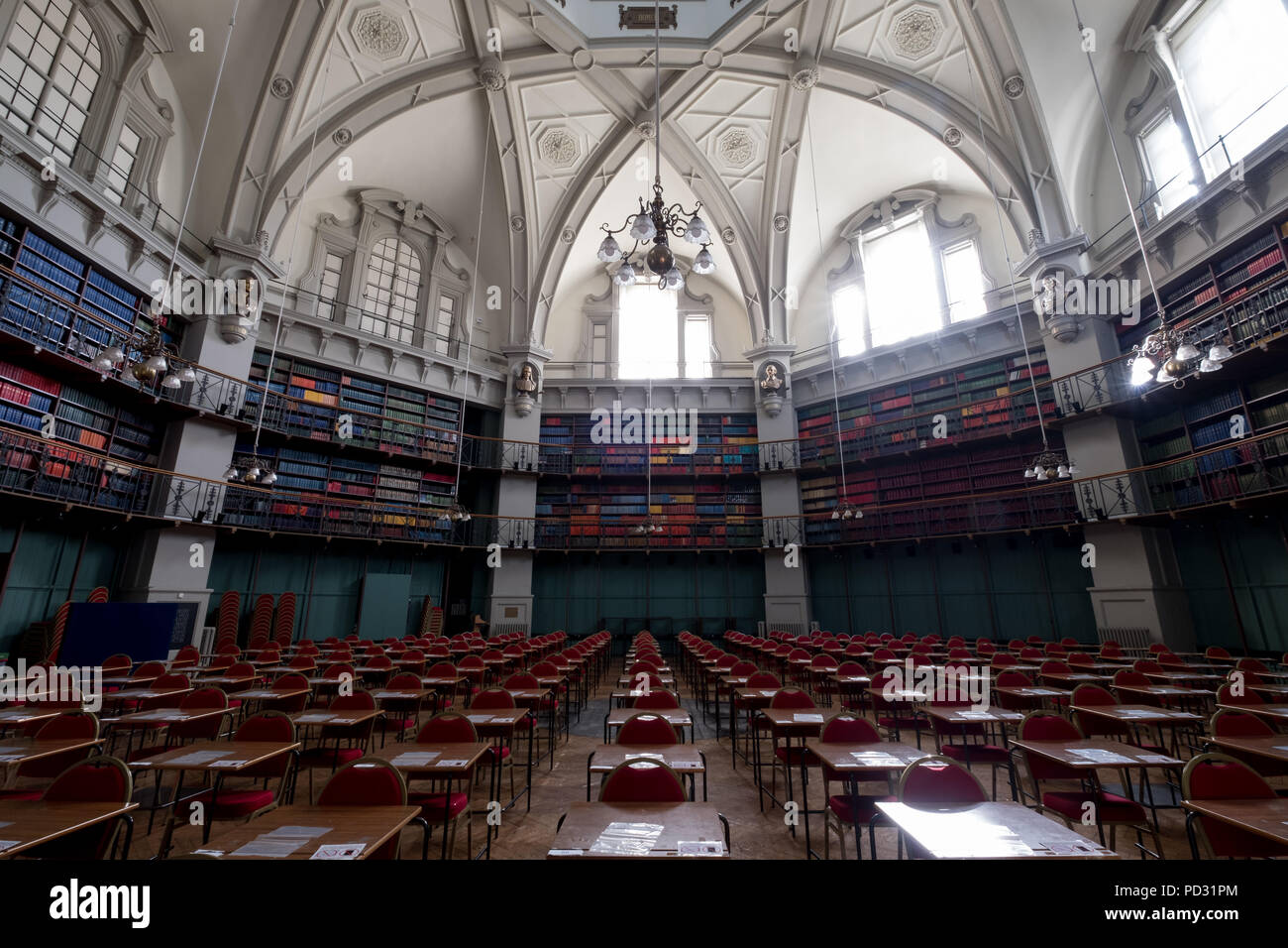 Interior of Octagon Library at Queen Mary University of London in Mile ...