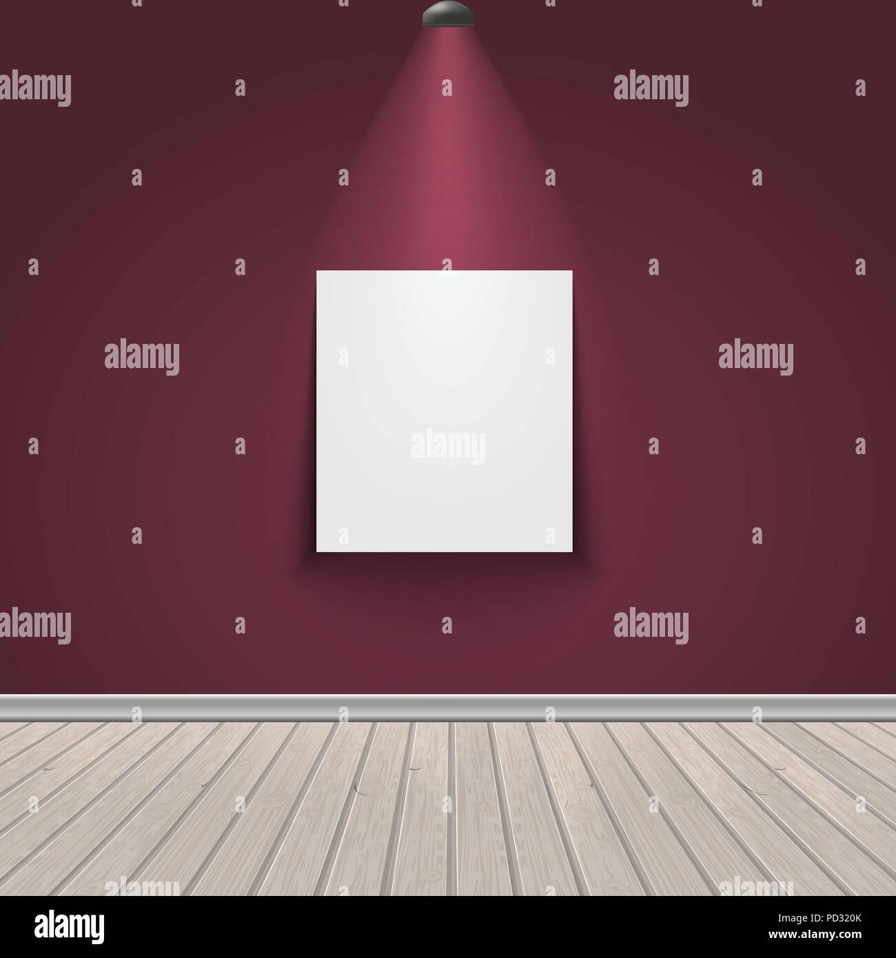 Gallery exhibition interior Stock Vector Image & Art - Alamy