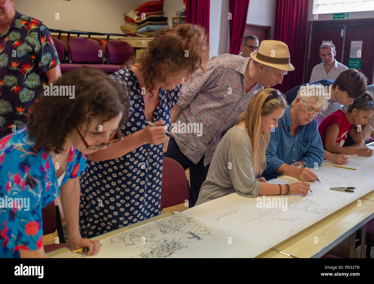 Martin Rowson internationally renowned cartoonist taking a masterclass ...