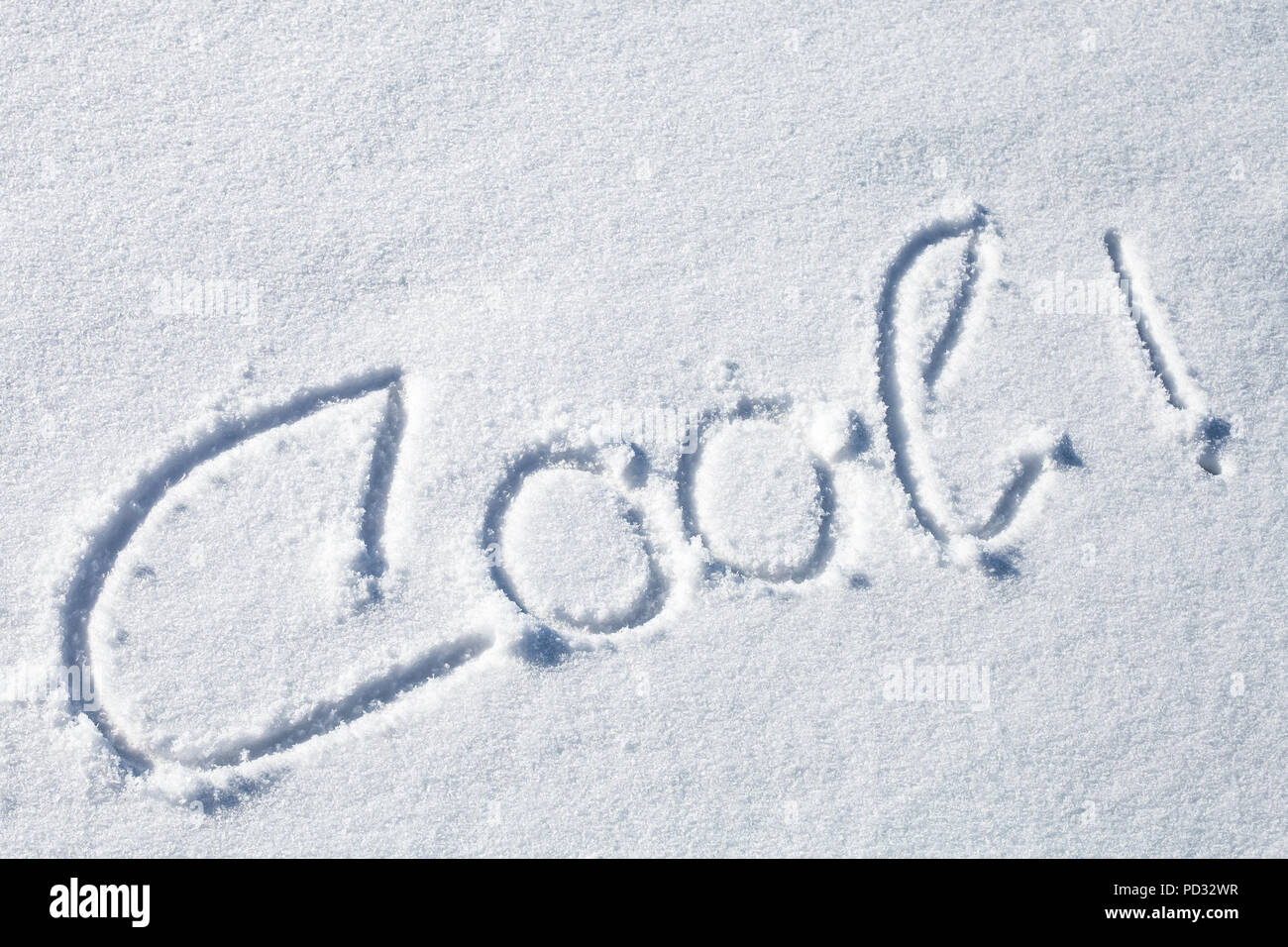 Cool snow hi-res stock photography and images - Alamy