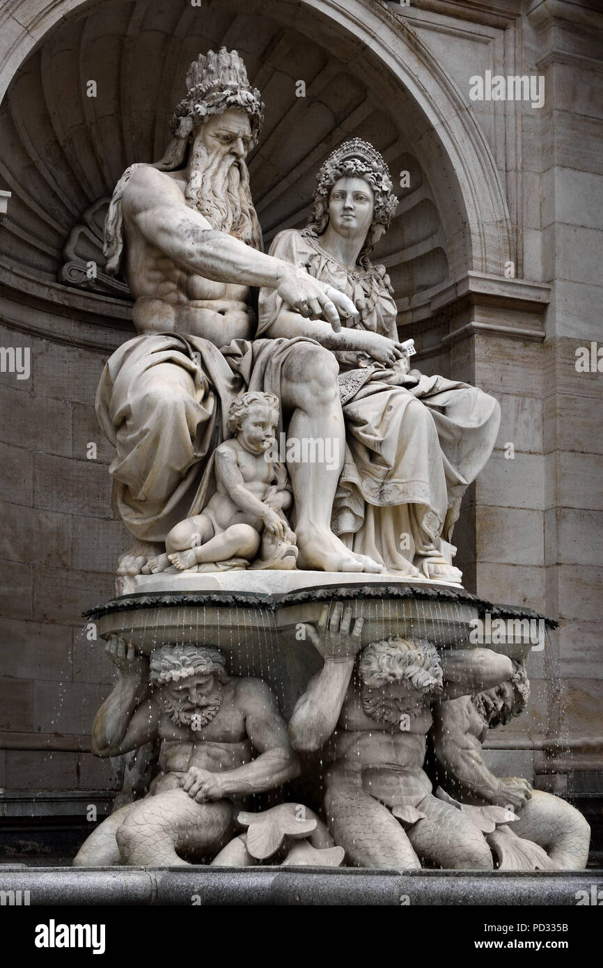 River god danubius hi-res stock photography and images - Alamy