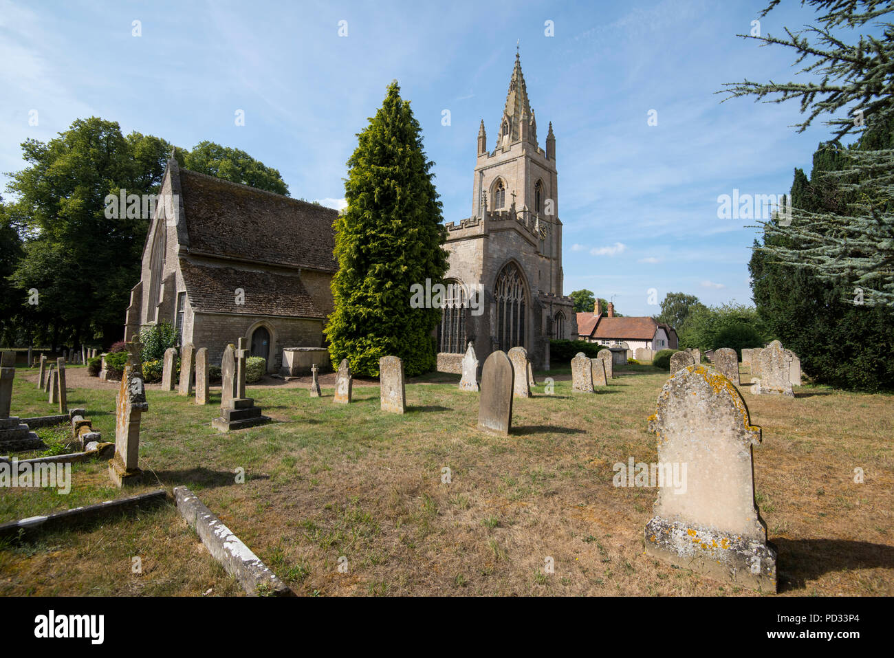 Church of St Peter in the pretty village of Empingham in Oakham ...