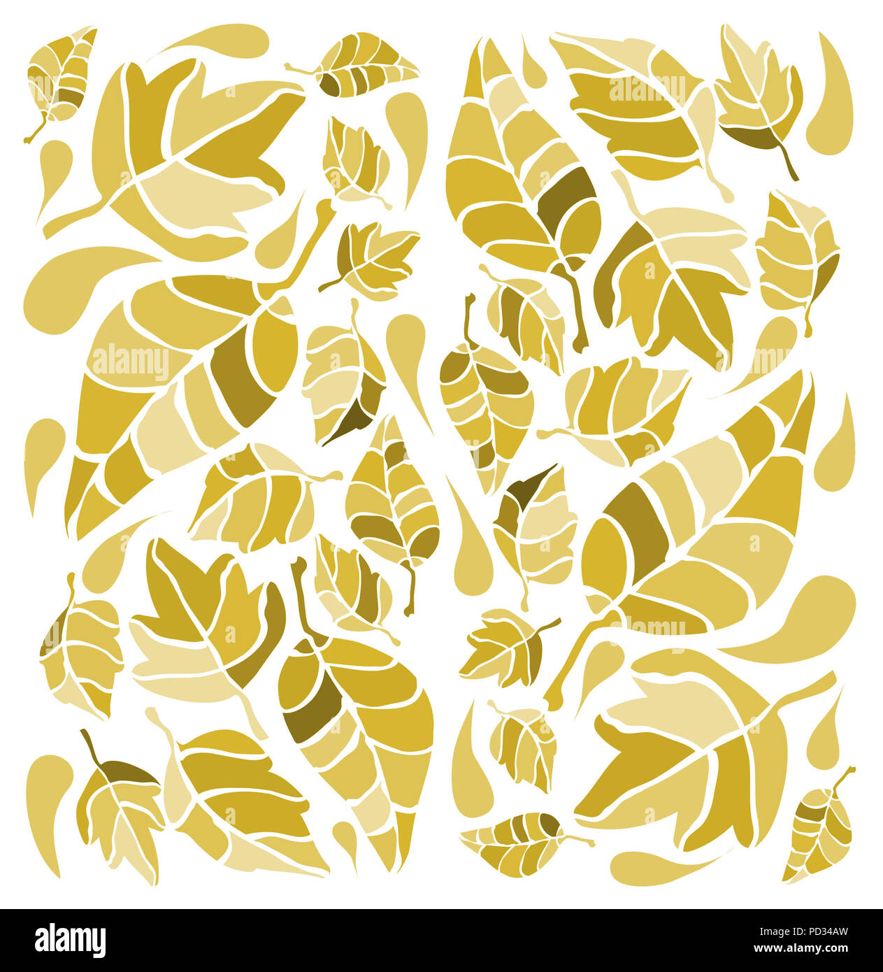 In warm shades of red Cut Out Stock Images & Pictures - Alamy