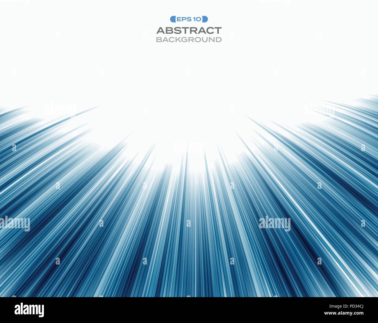 Abstract of technology blue speed stripe line pattern, illustration ...