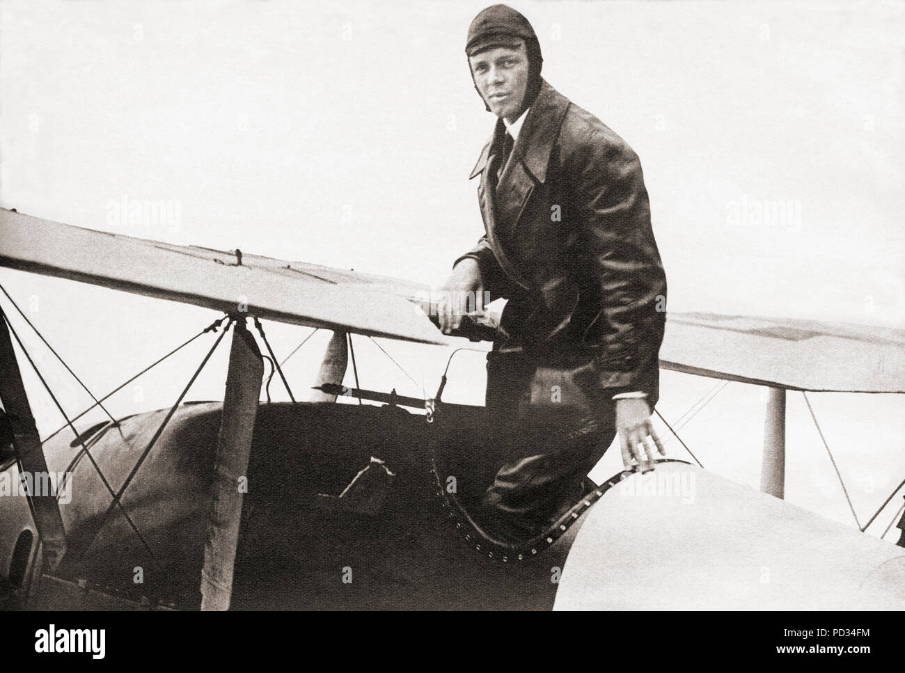American aviator explorer hi-res stock photography and images - Alamy