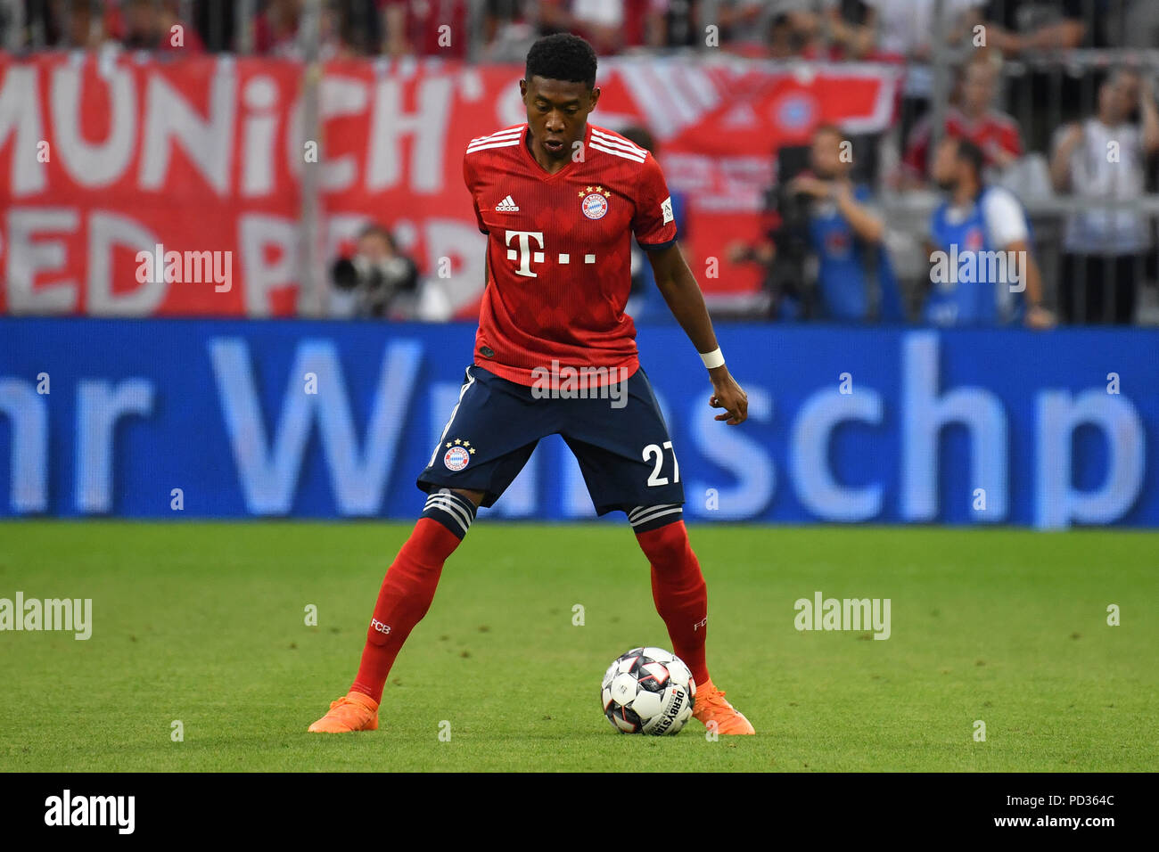 David ALABA (FC Bayern Munich), Action, Single Action, Single Shot, Cut Out, Full Body Shot ...